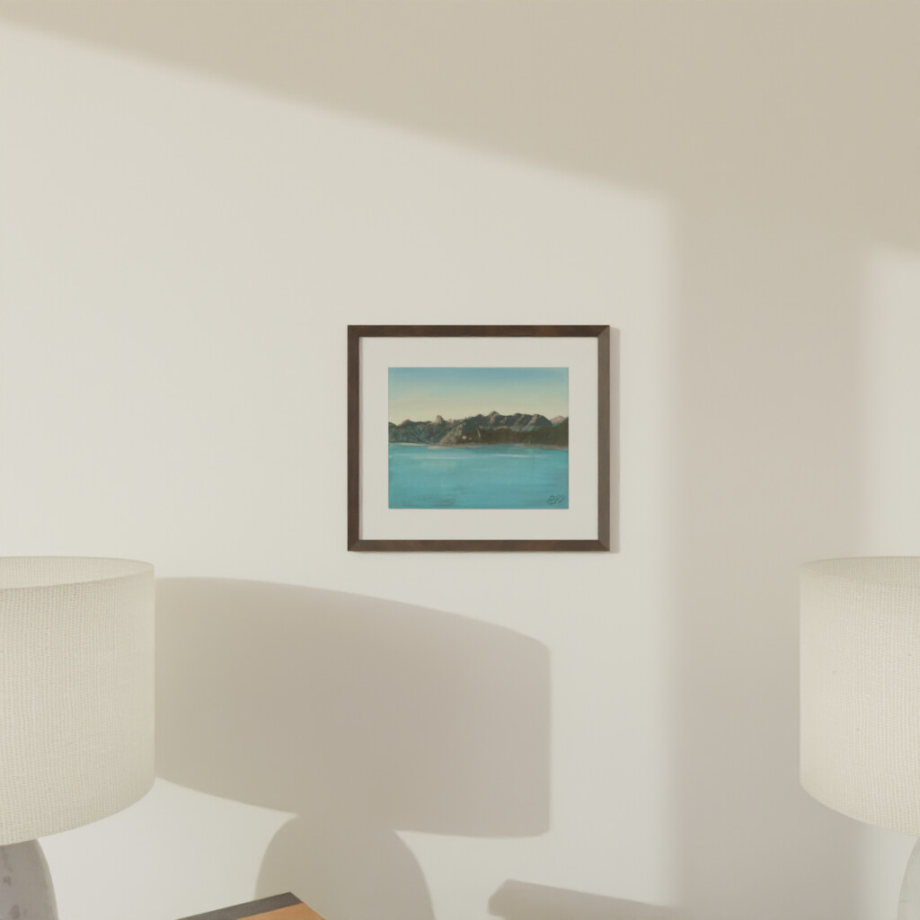 Blake - Mountain View from Galley Bay, BC