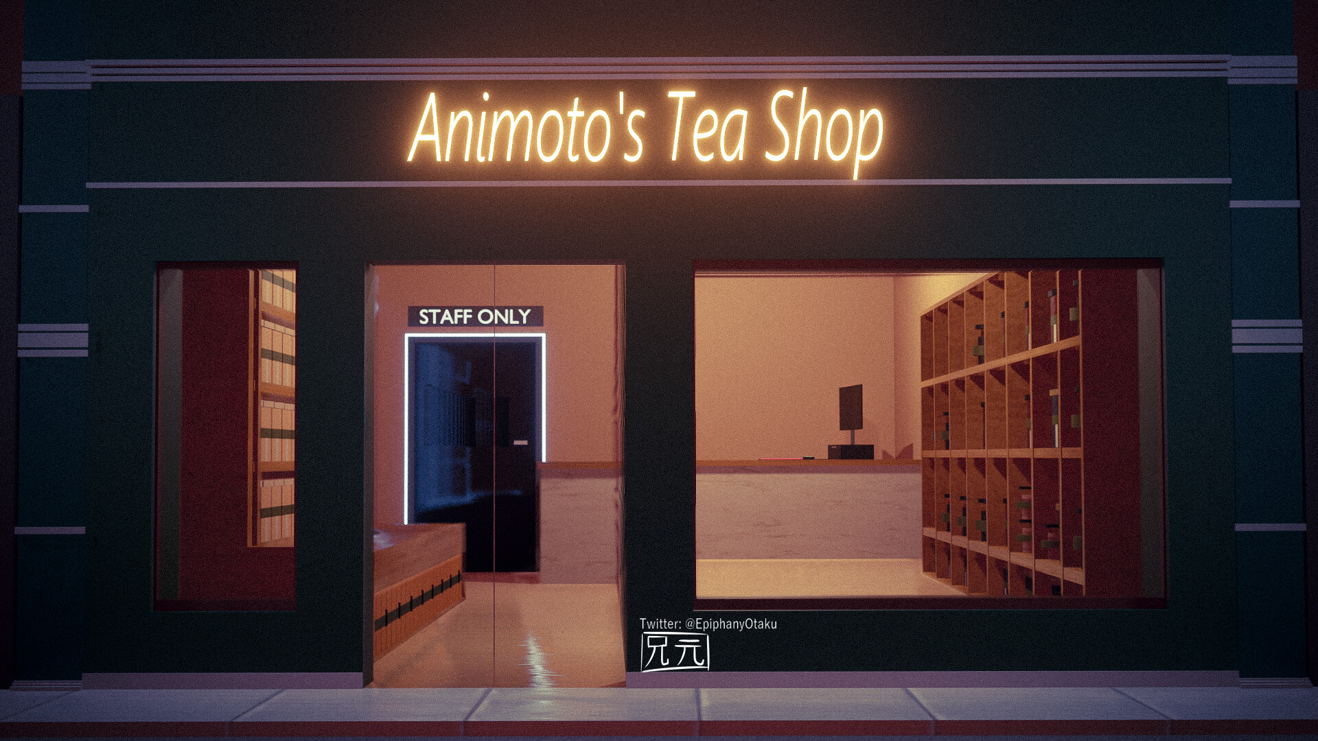 ArtStation - Tea Shop