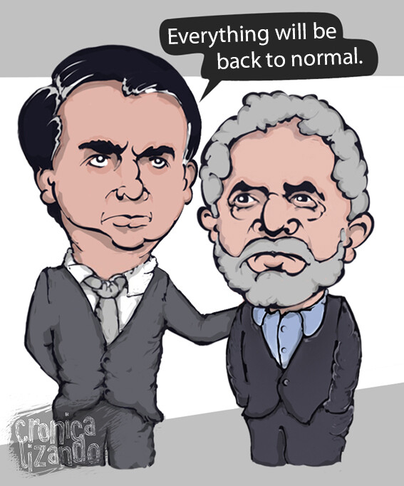 ArtStation - cartoon Brazilian politics