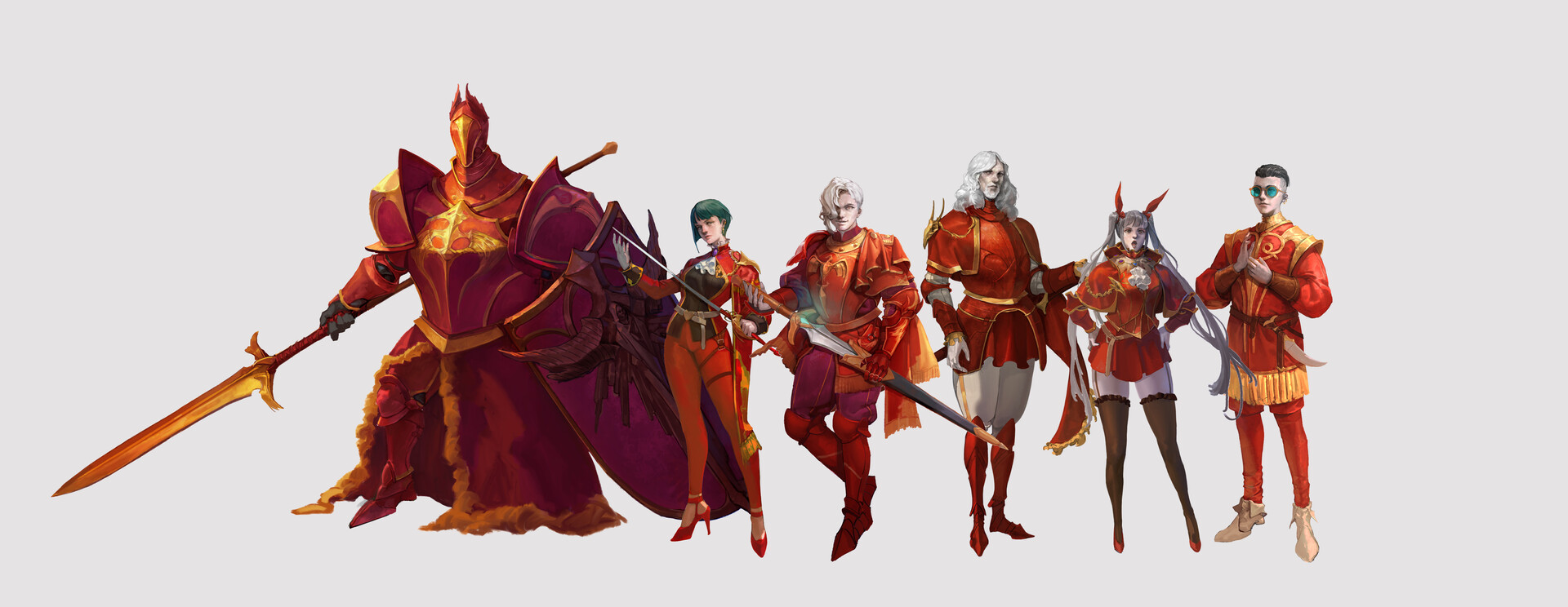 ArtStation - red armor