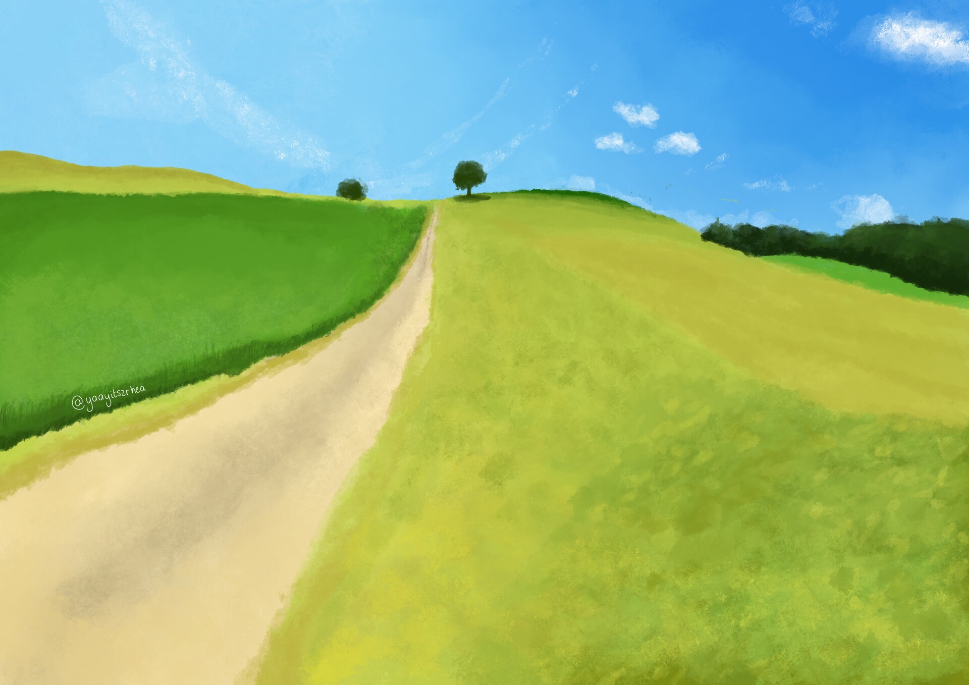 ArtStation - Art Study - Field