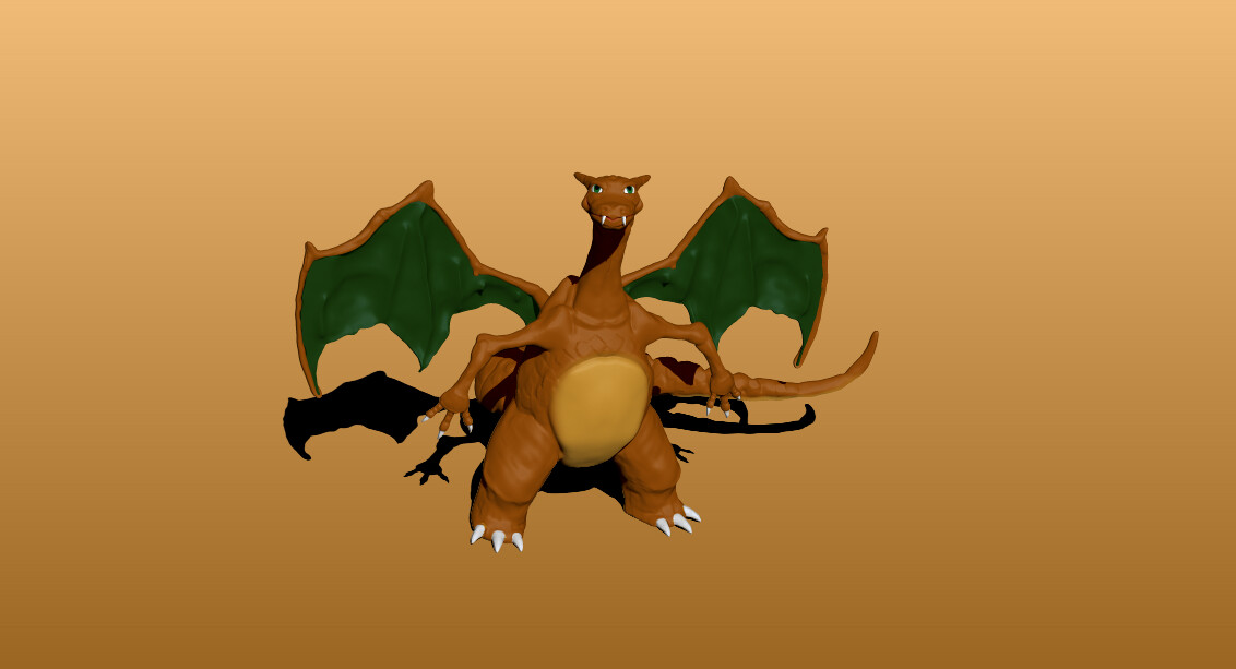 ArtStation - Charizard (Pokemon)