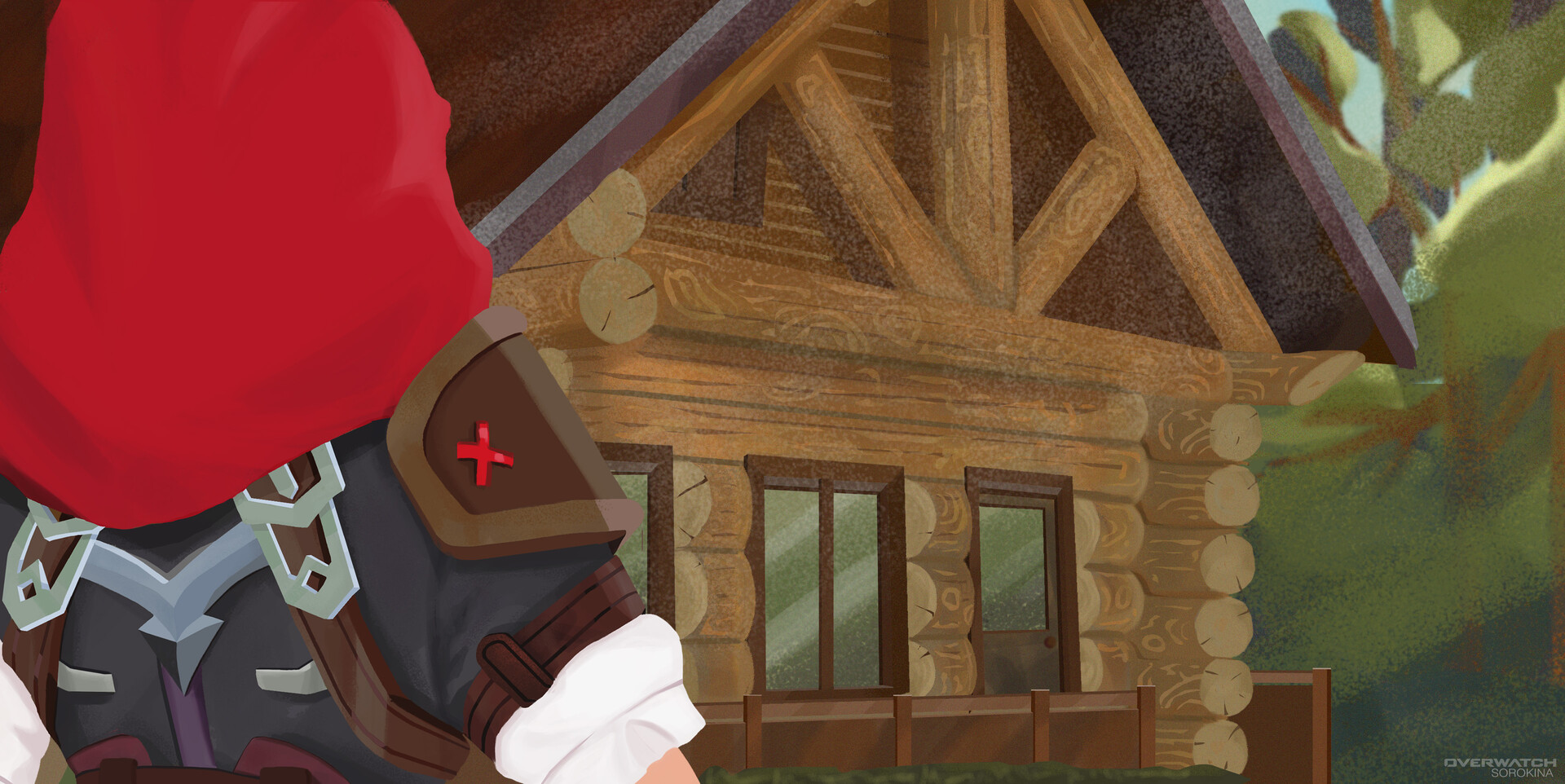 ArtStation - Little Red Ashe (Overwatch )