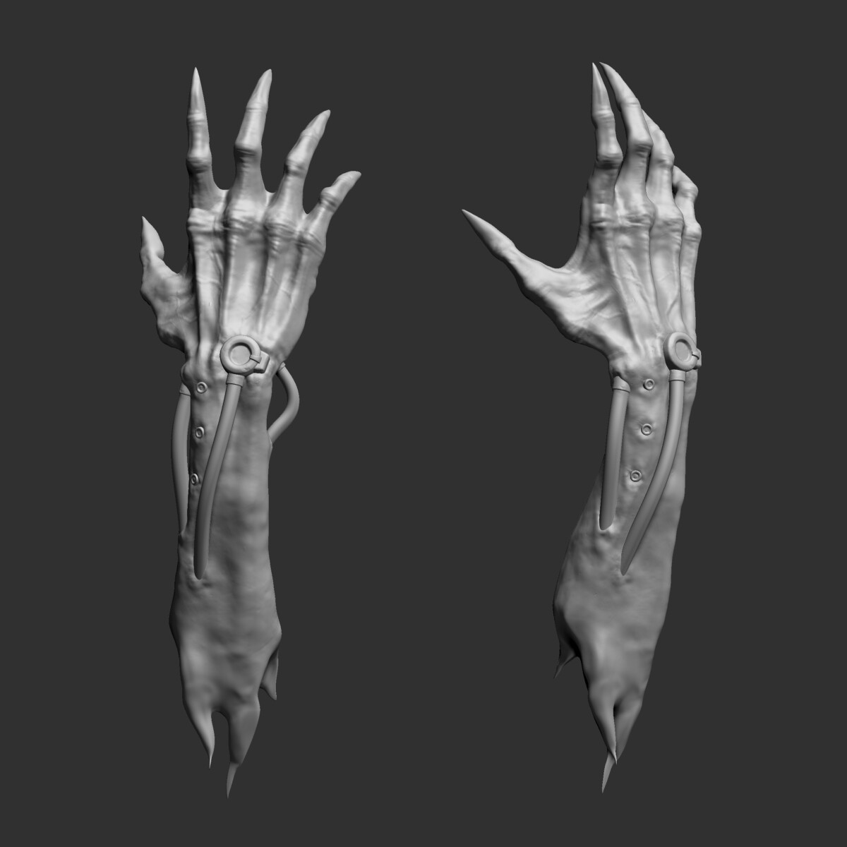 ArtStation - Sci-Fi Zombie Arm