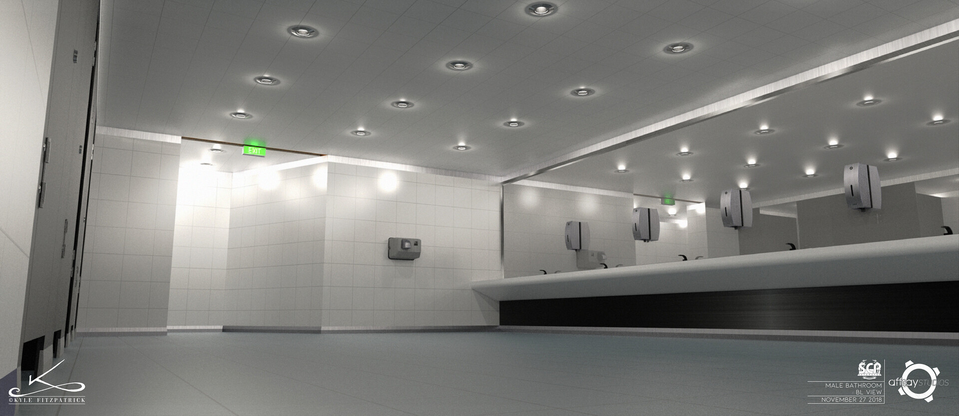 Kyle Fitzpatrick - SCP: Pandemic (Bathroom Stalls) - 2018