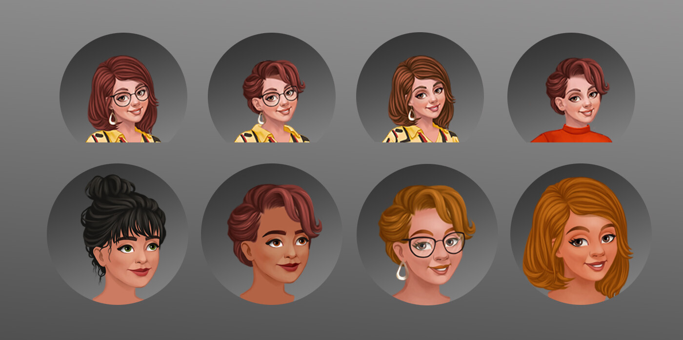 ArtStation - Avatars for game