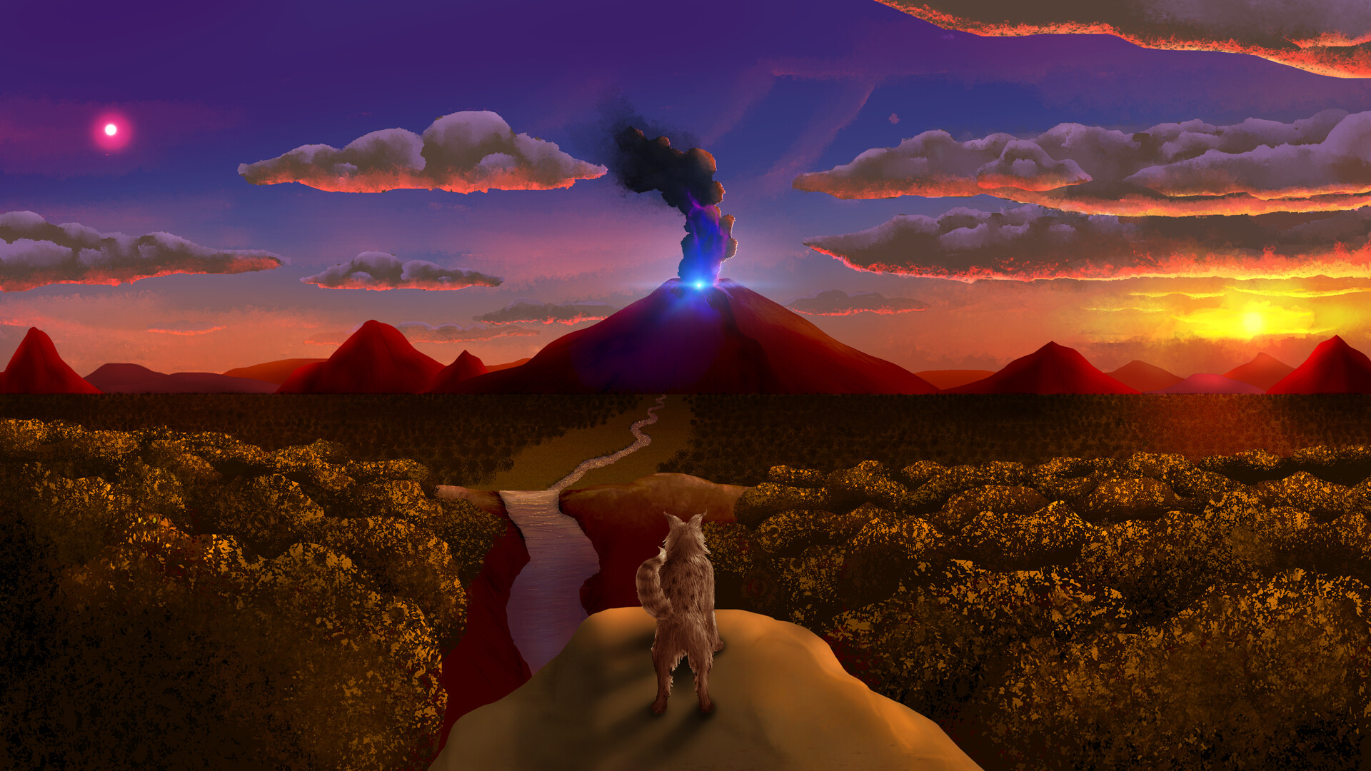 ArtStation - Volcano