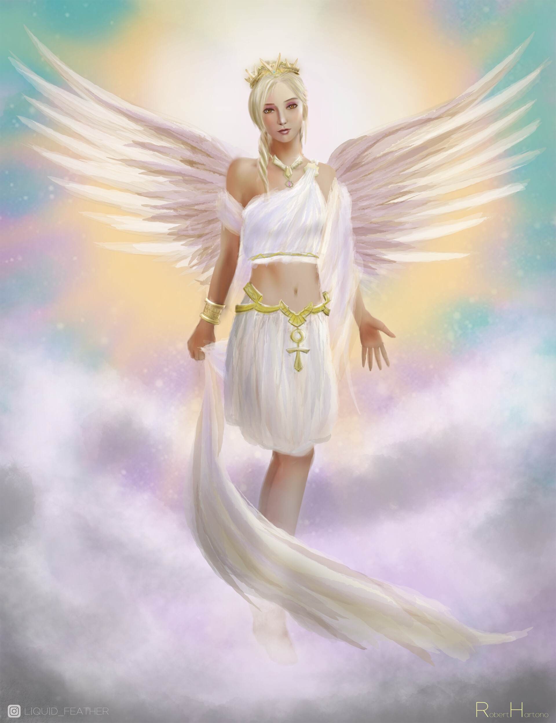 ArtStation - Eos - Goddess of Dawn