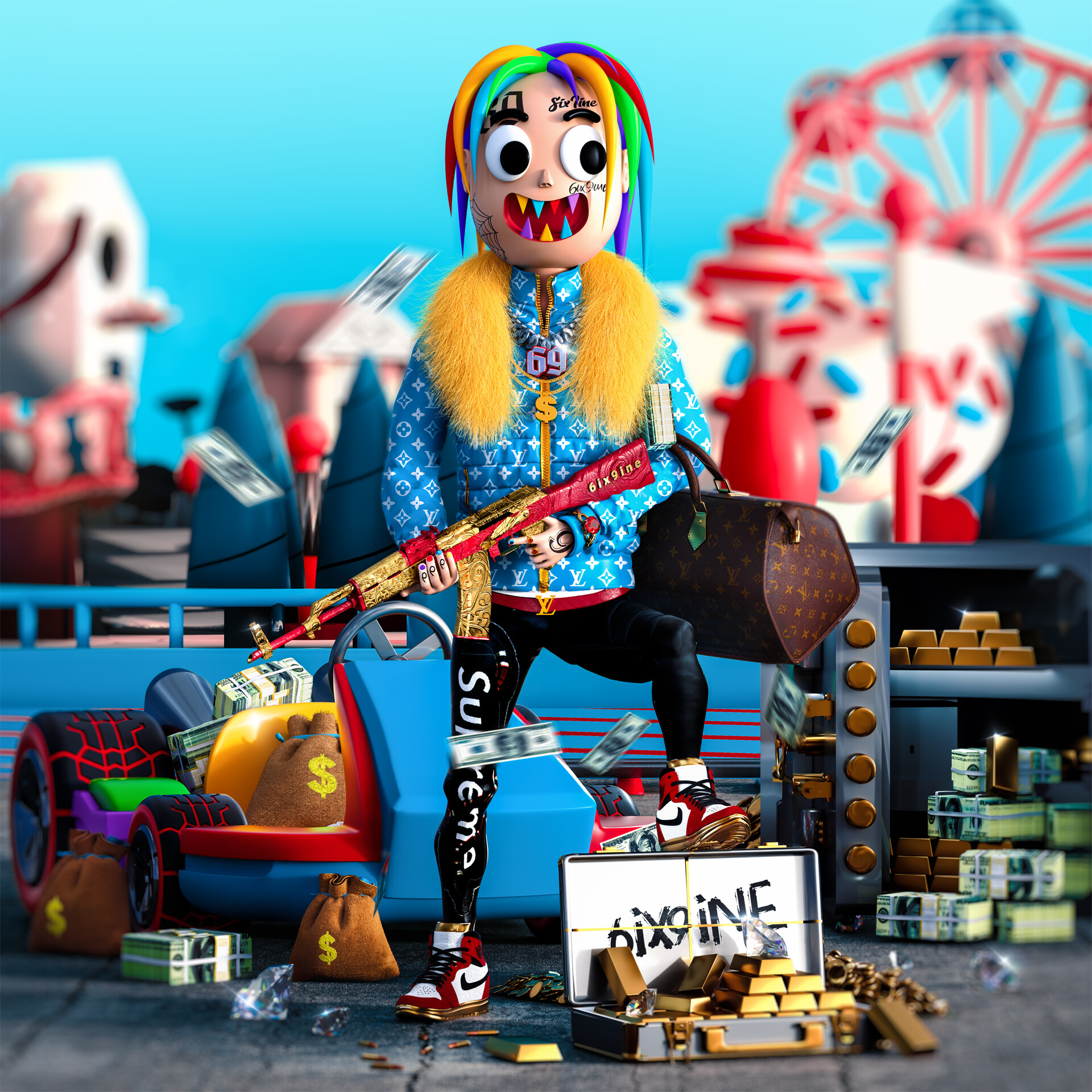 ArtStation - 6ix9ine