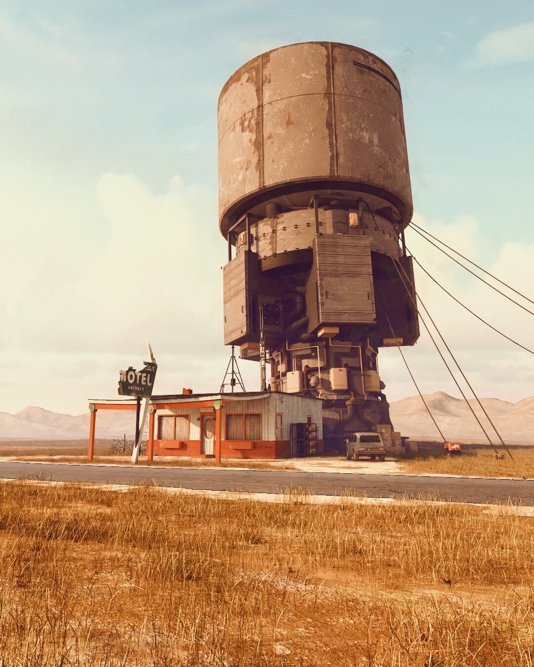 ArtStation - She builds quick machines