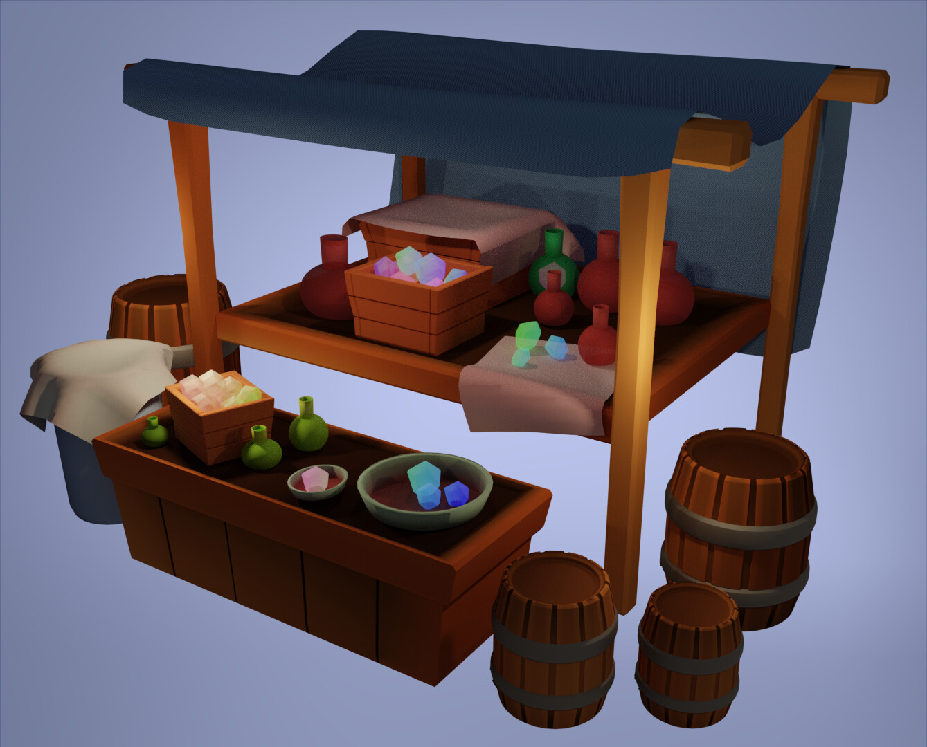 ArtStation - Little Stall