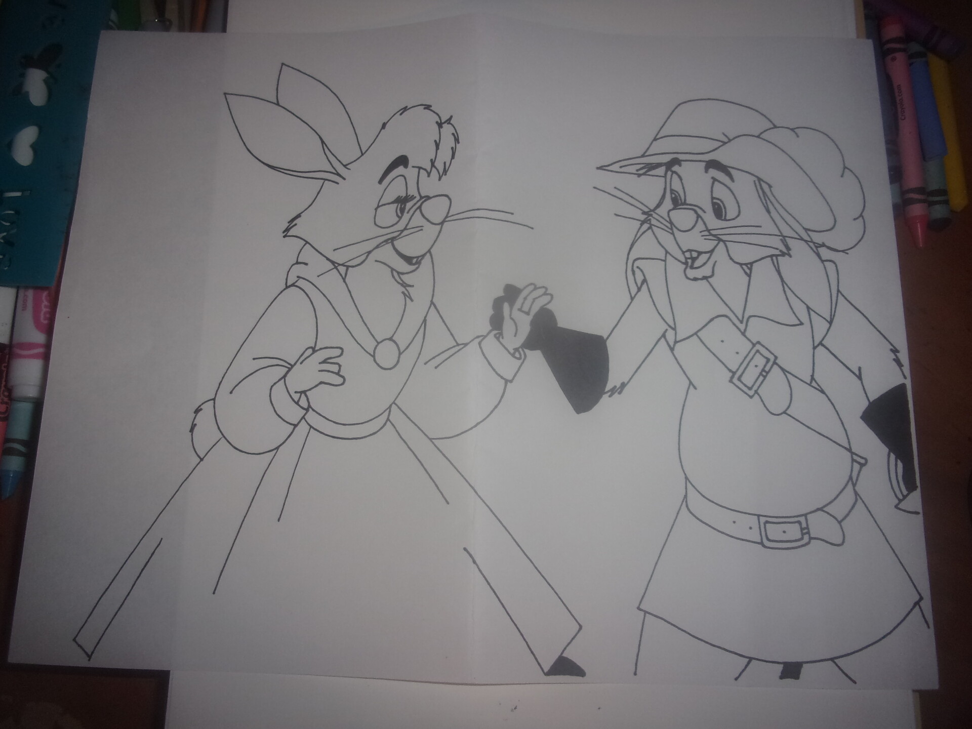 disney three musketeers coloring pages