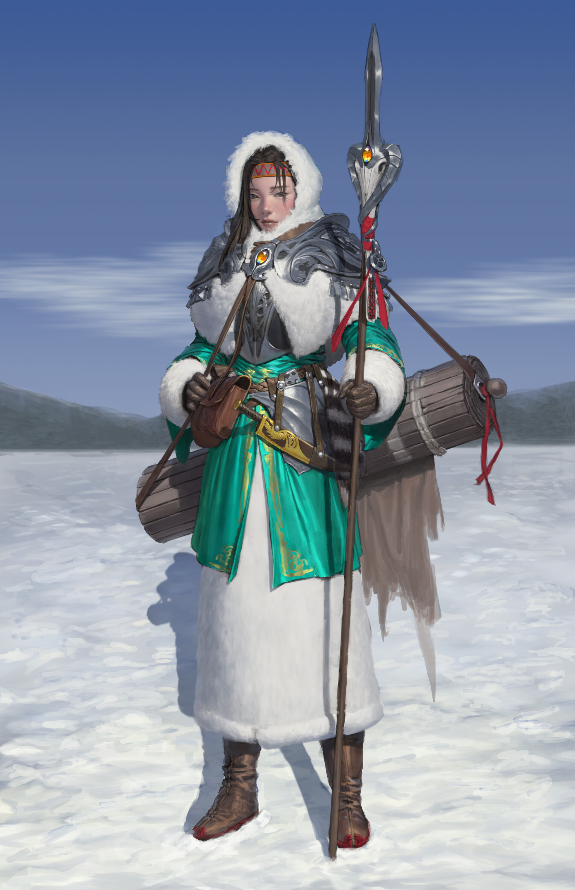 ArtStation - Eskimo trader