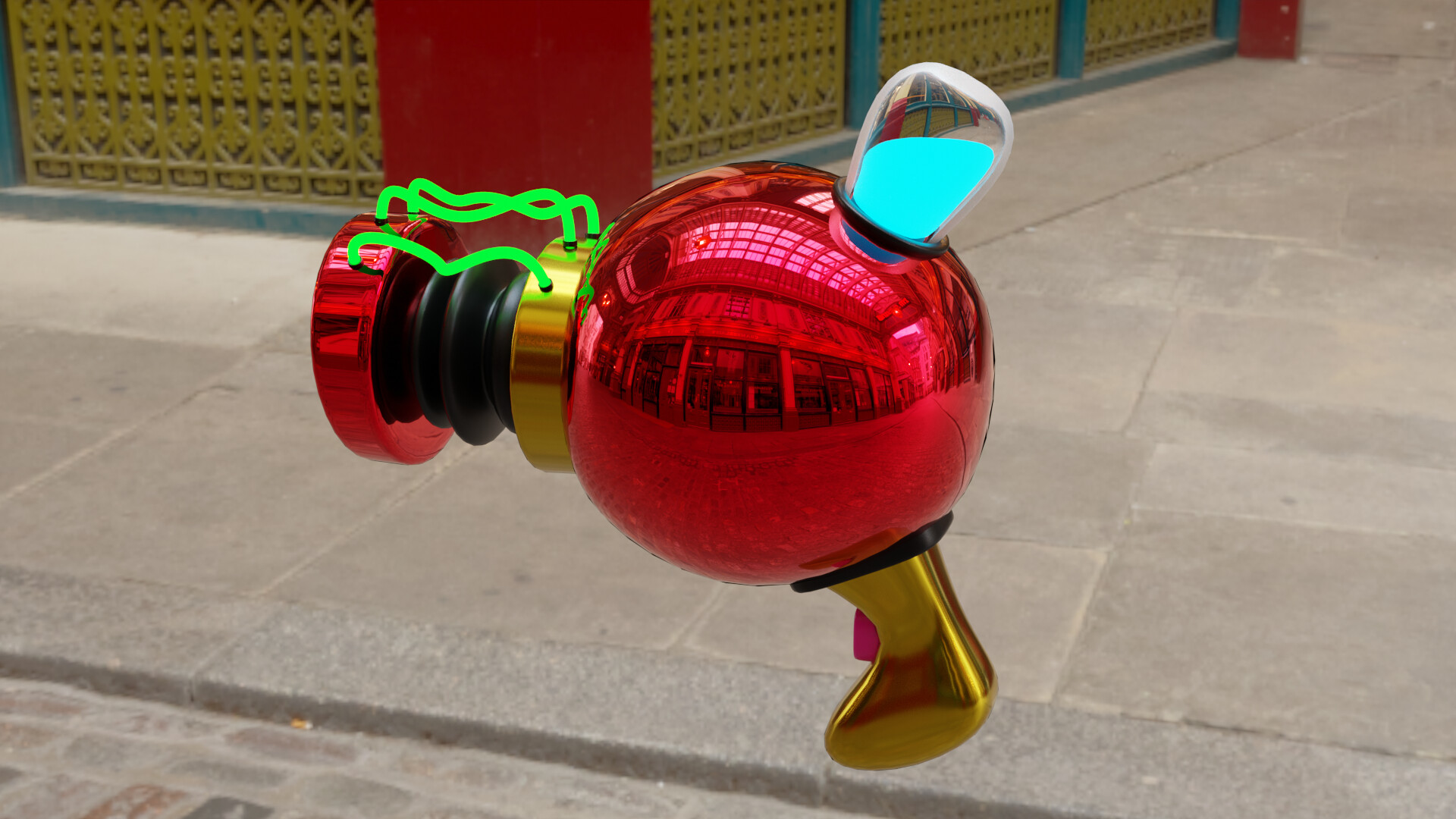 ArtStation - Laser Gun Alien