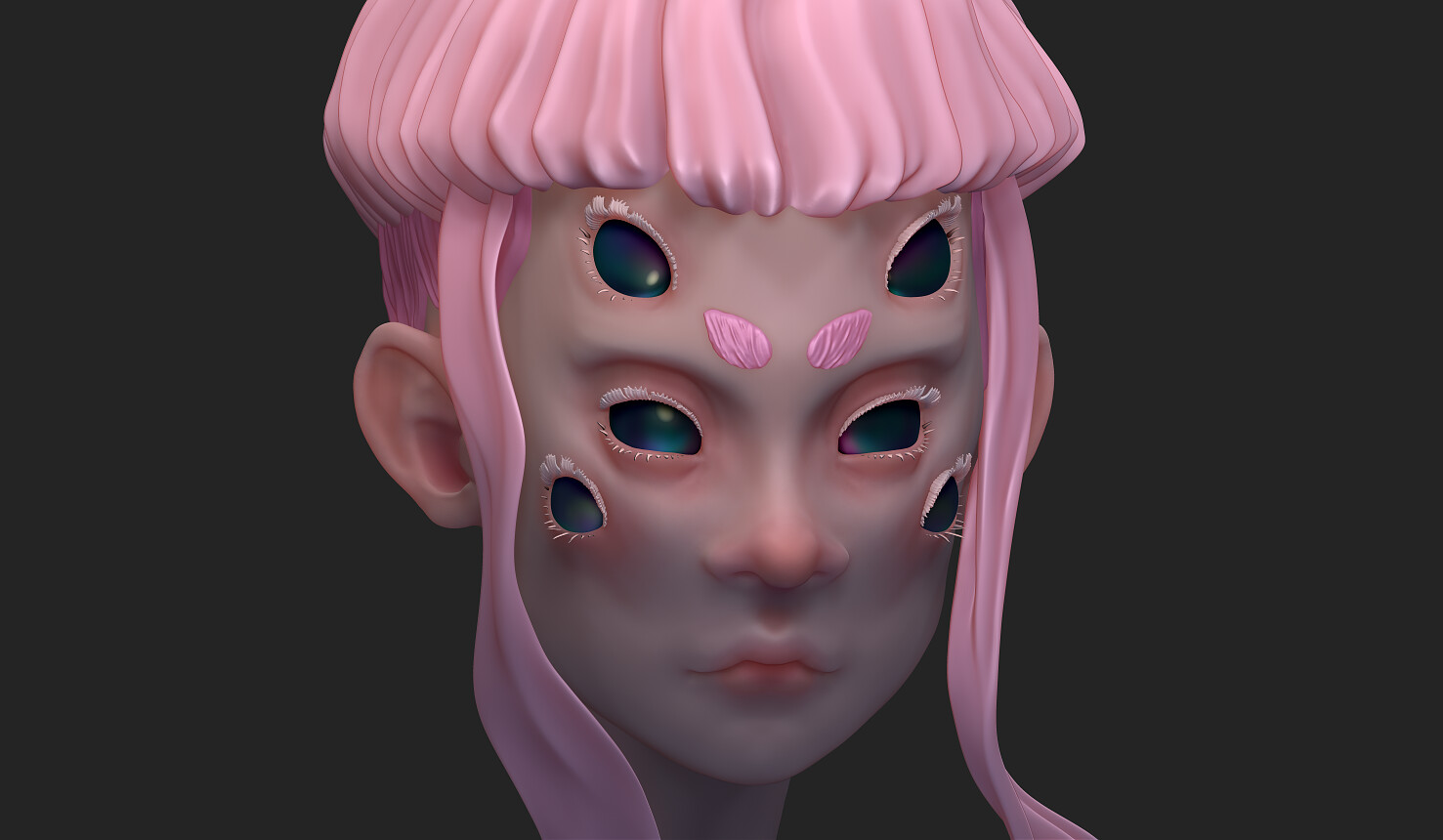 ArtStation - Spider eyes