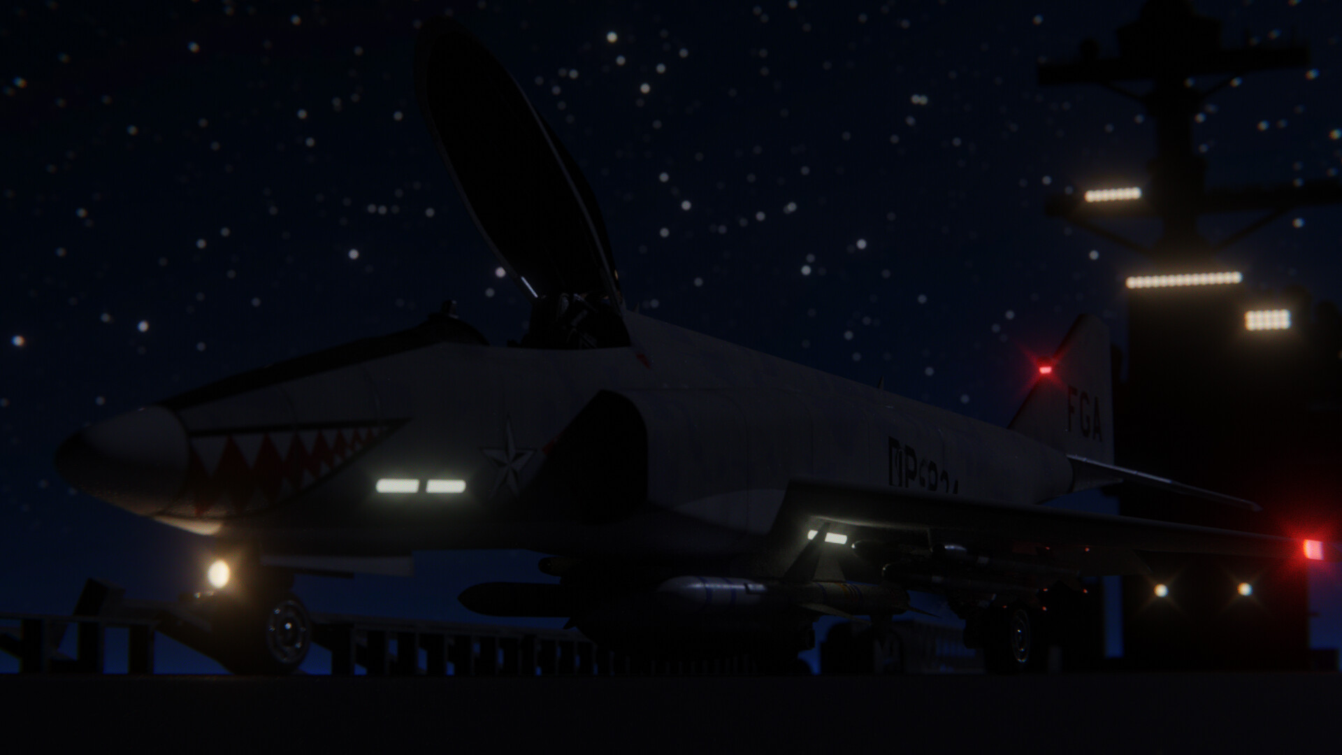 Ethan LeRoith - F-32N-ON Sky Shark | Third Generation Fighter Concept