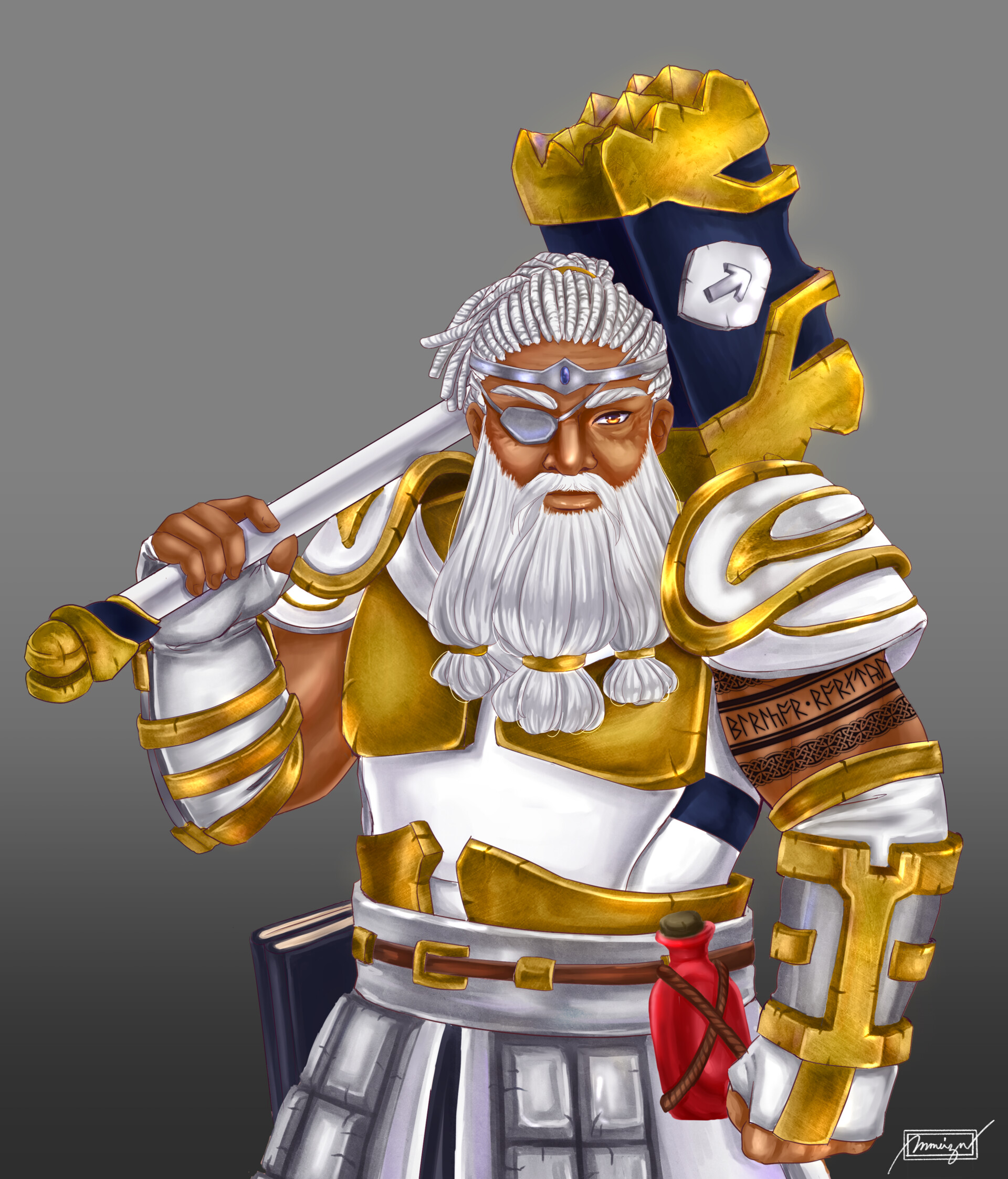 ArtStation - COMMISSION- DWARF DND