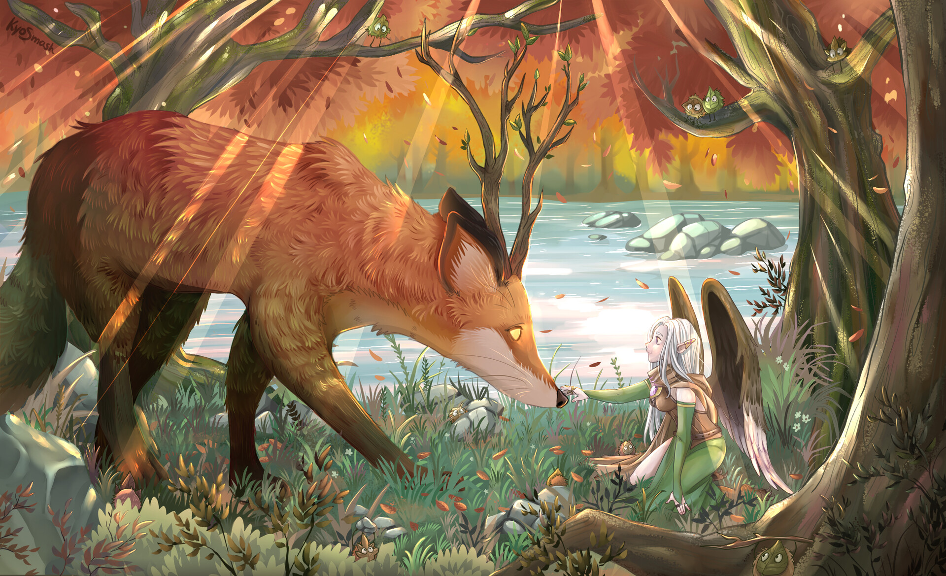 ArtStation - DnD character full art - Commission