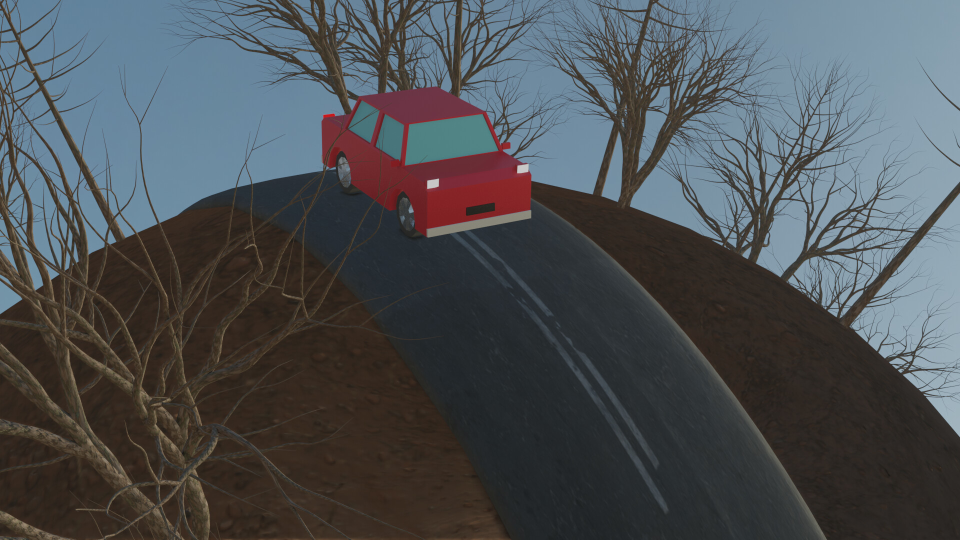 ArtStation - Car loop in blender