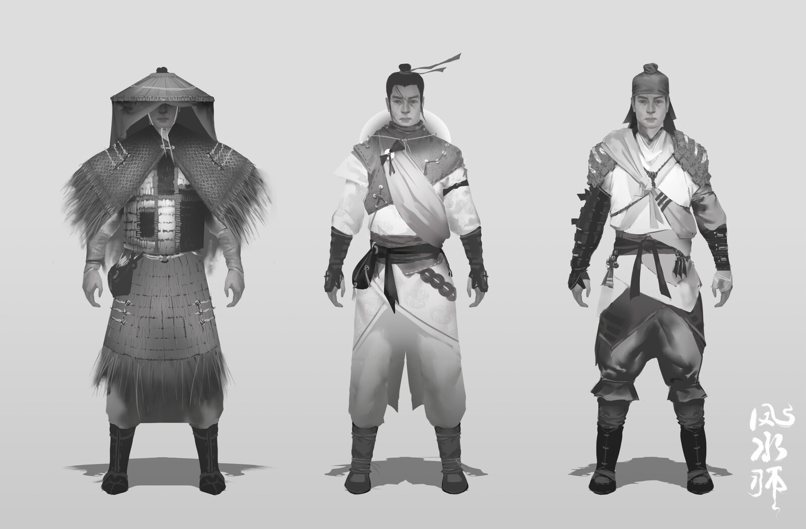 Jack Kew - Feng Shui Character Design
