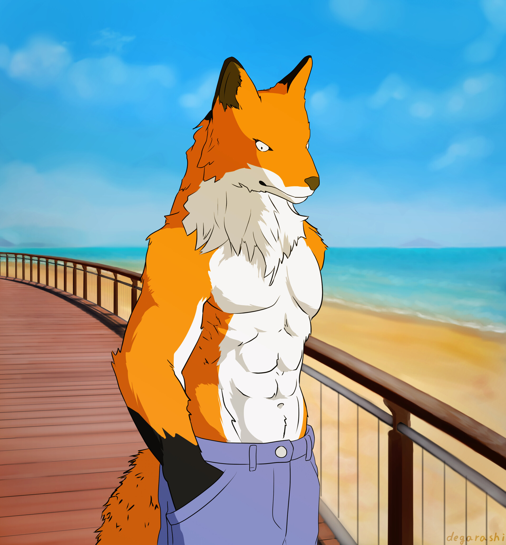 Anthro Fox