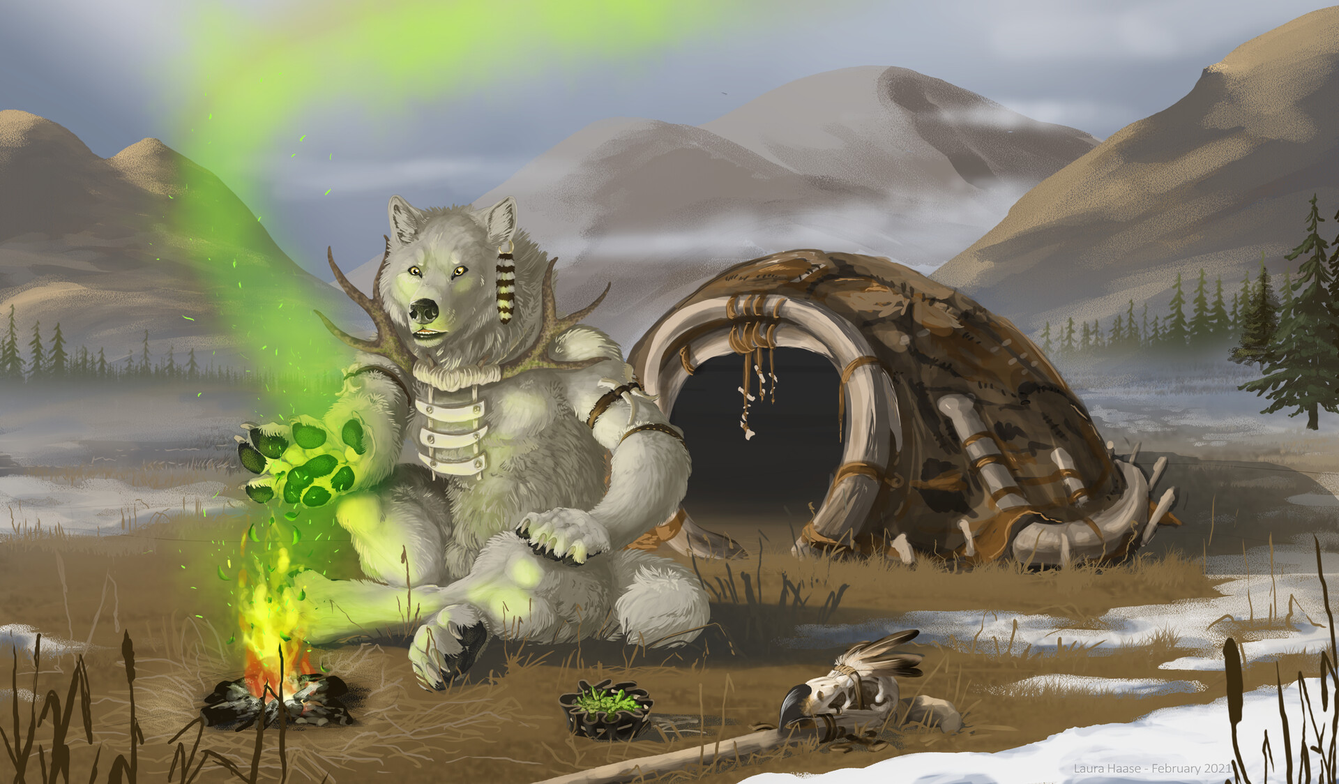 ArtStation - The Shaman's Place