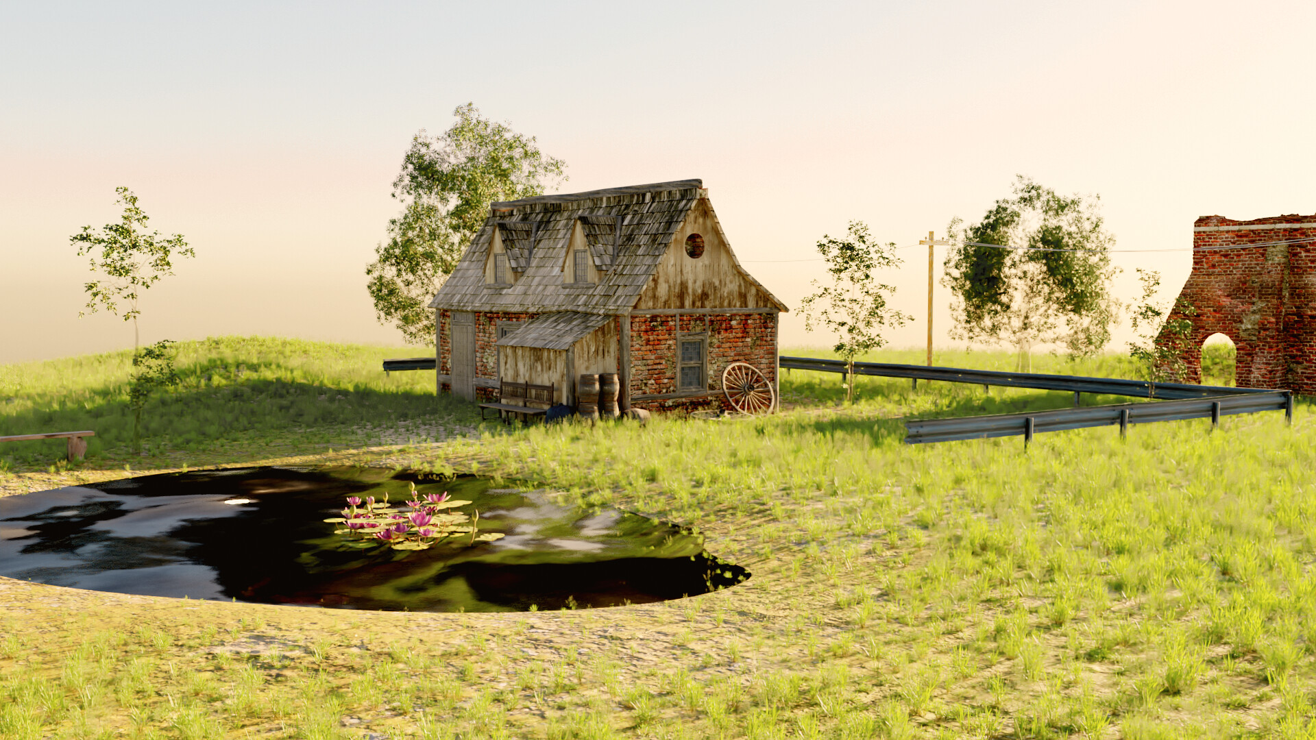 ArtStation - Village Environment Design