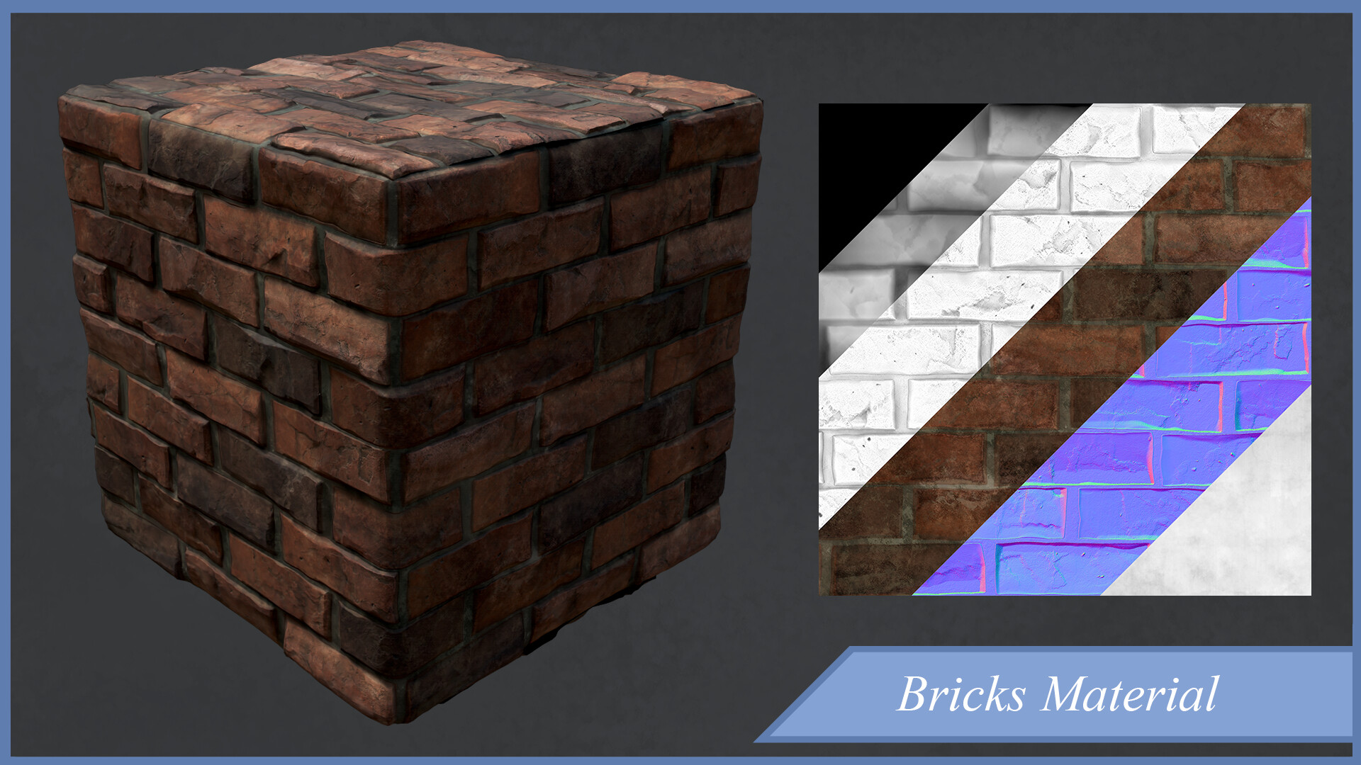 ArtStation - Brick Substance Material - 2021