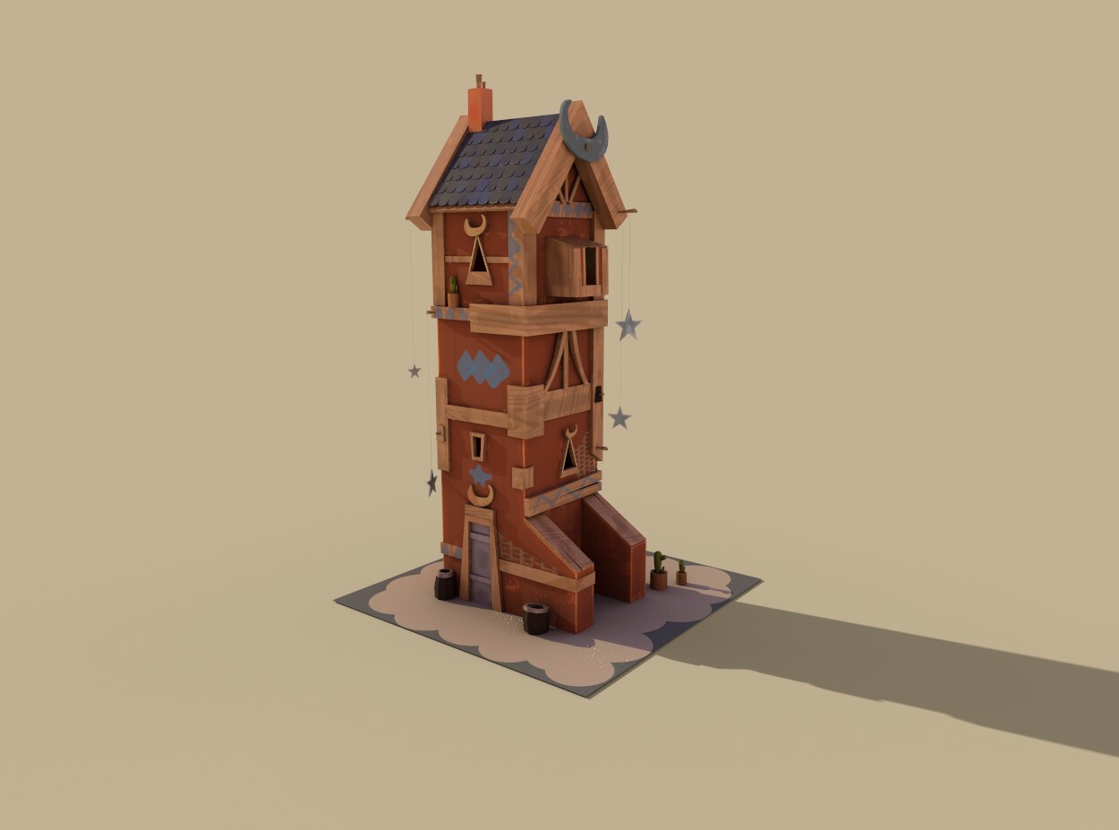 ArtStation - Moon House