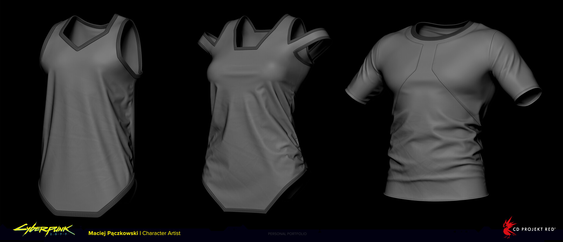 Maciej Paczkowski - Cyberpunk 2077 - Garments