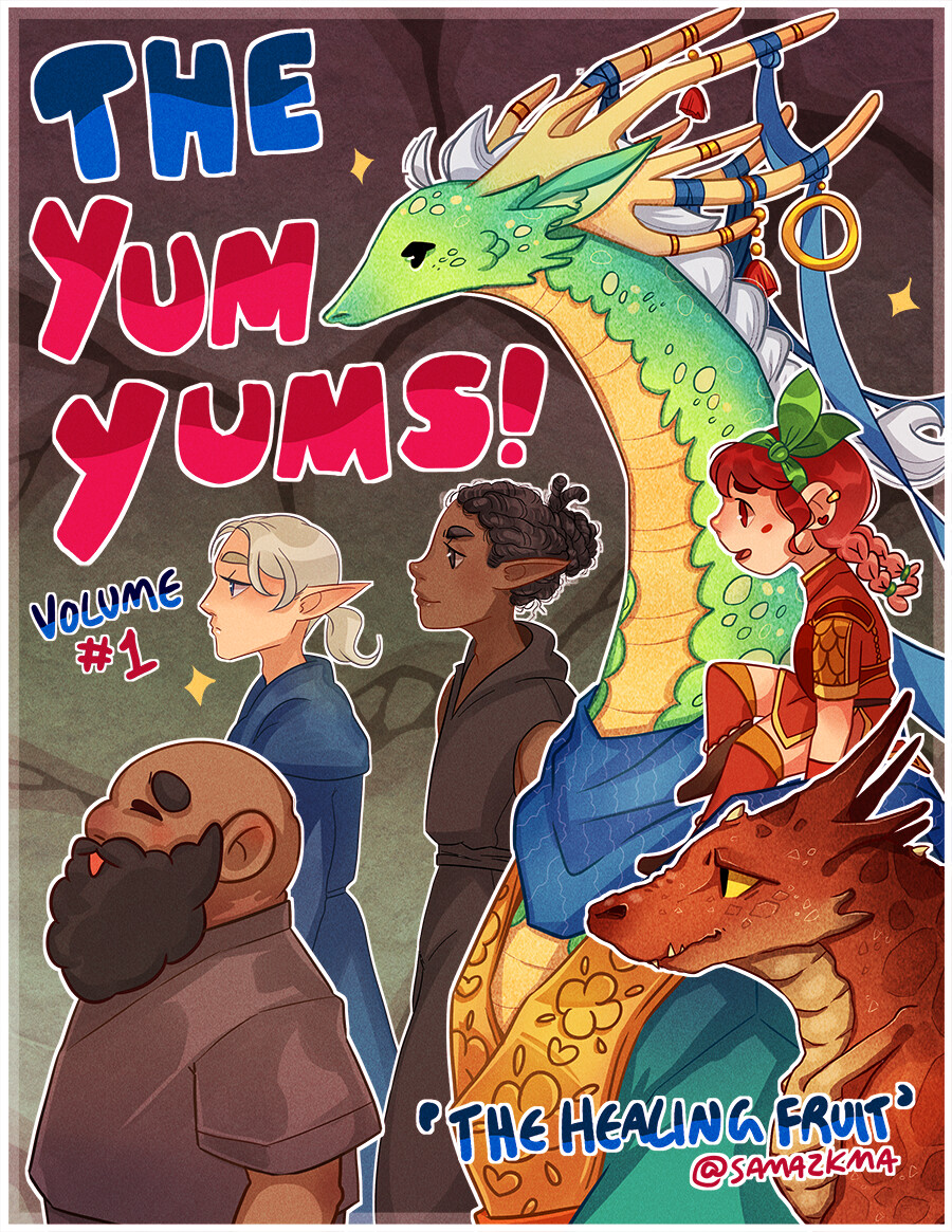 ArtStation - The Yum Yums (Our D&D Party!)