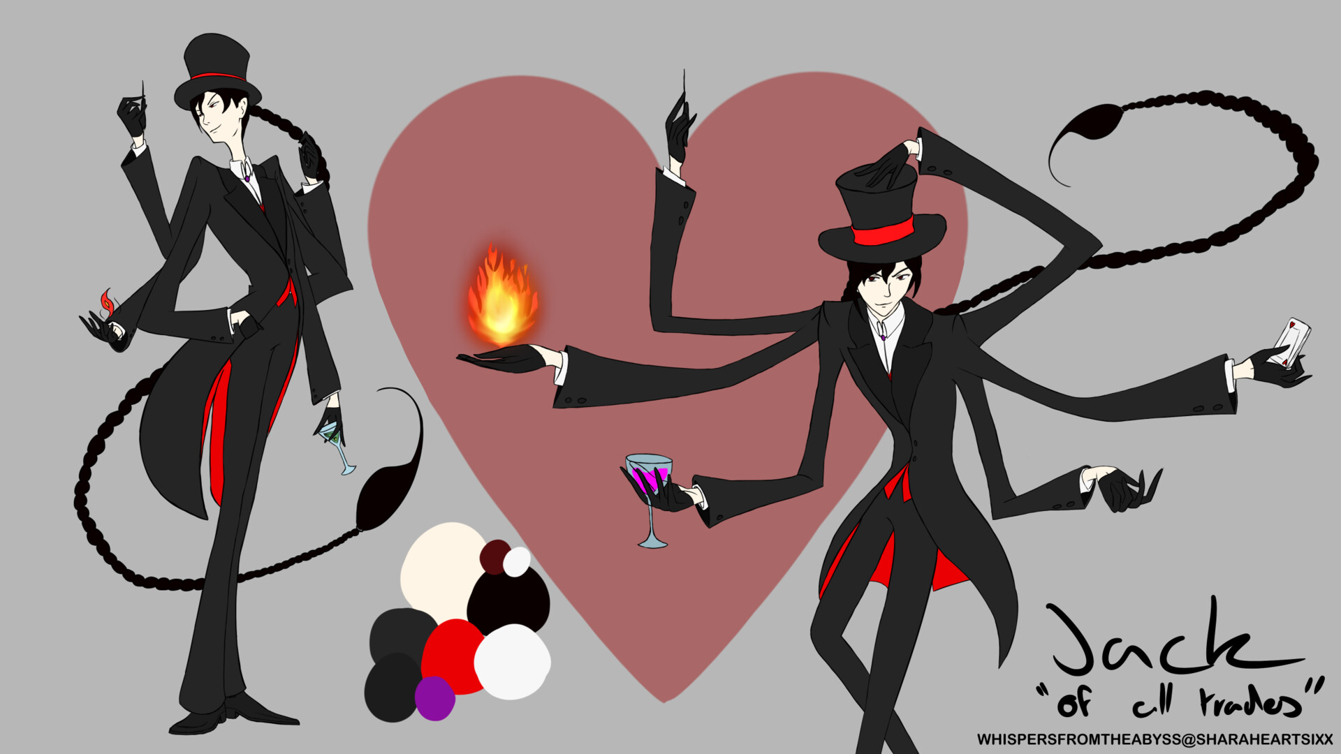 ArtStation - Jack 'of all trades' - Character Sheet