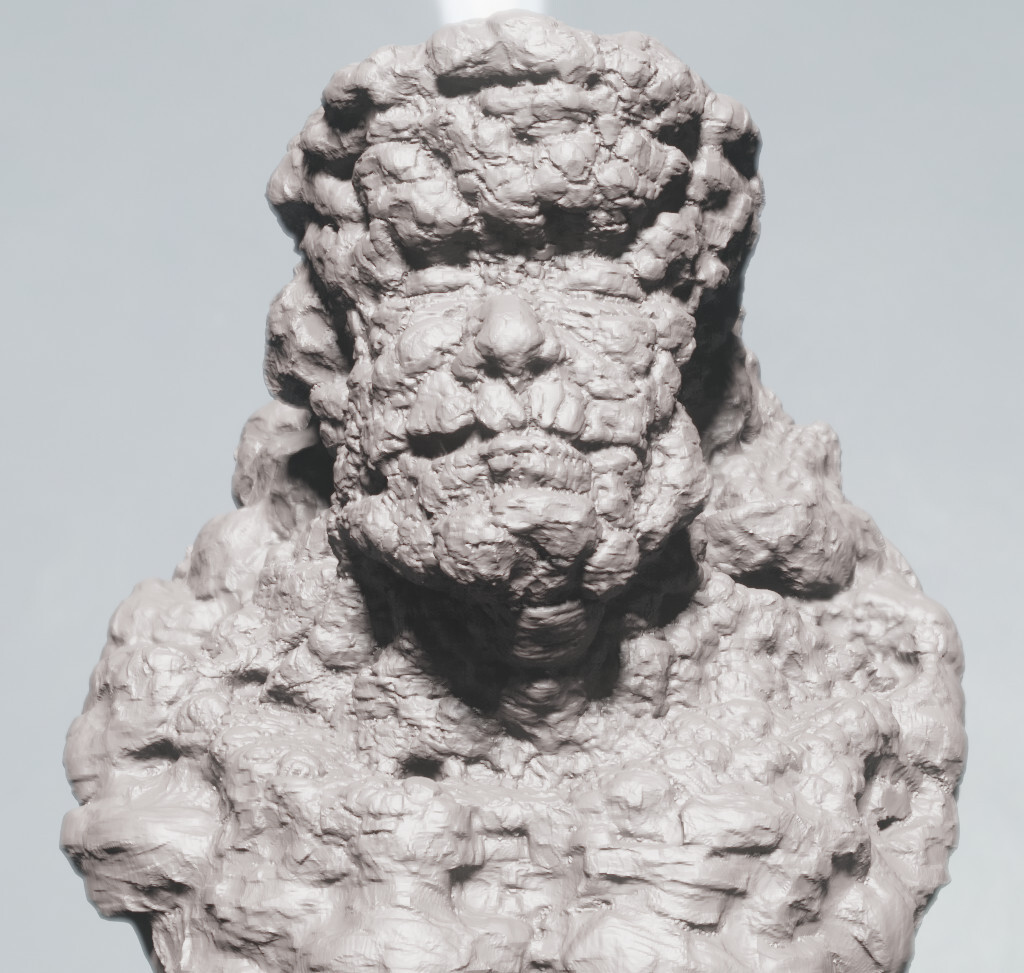 ArtStation - rock face