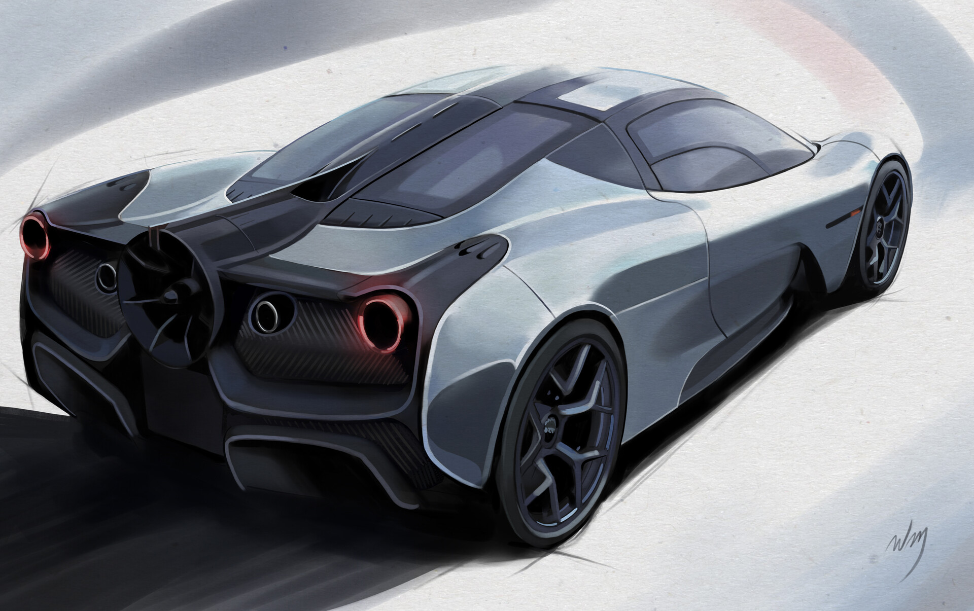 ArtStation - McLaren T50