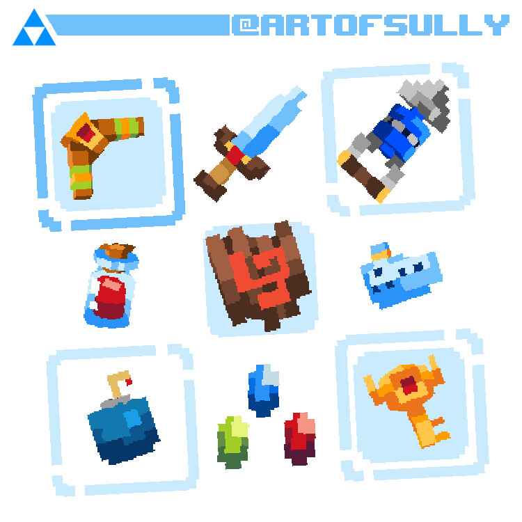 ArtStation - The Legend of Zelda Fan Art - Items