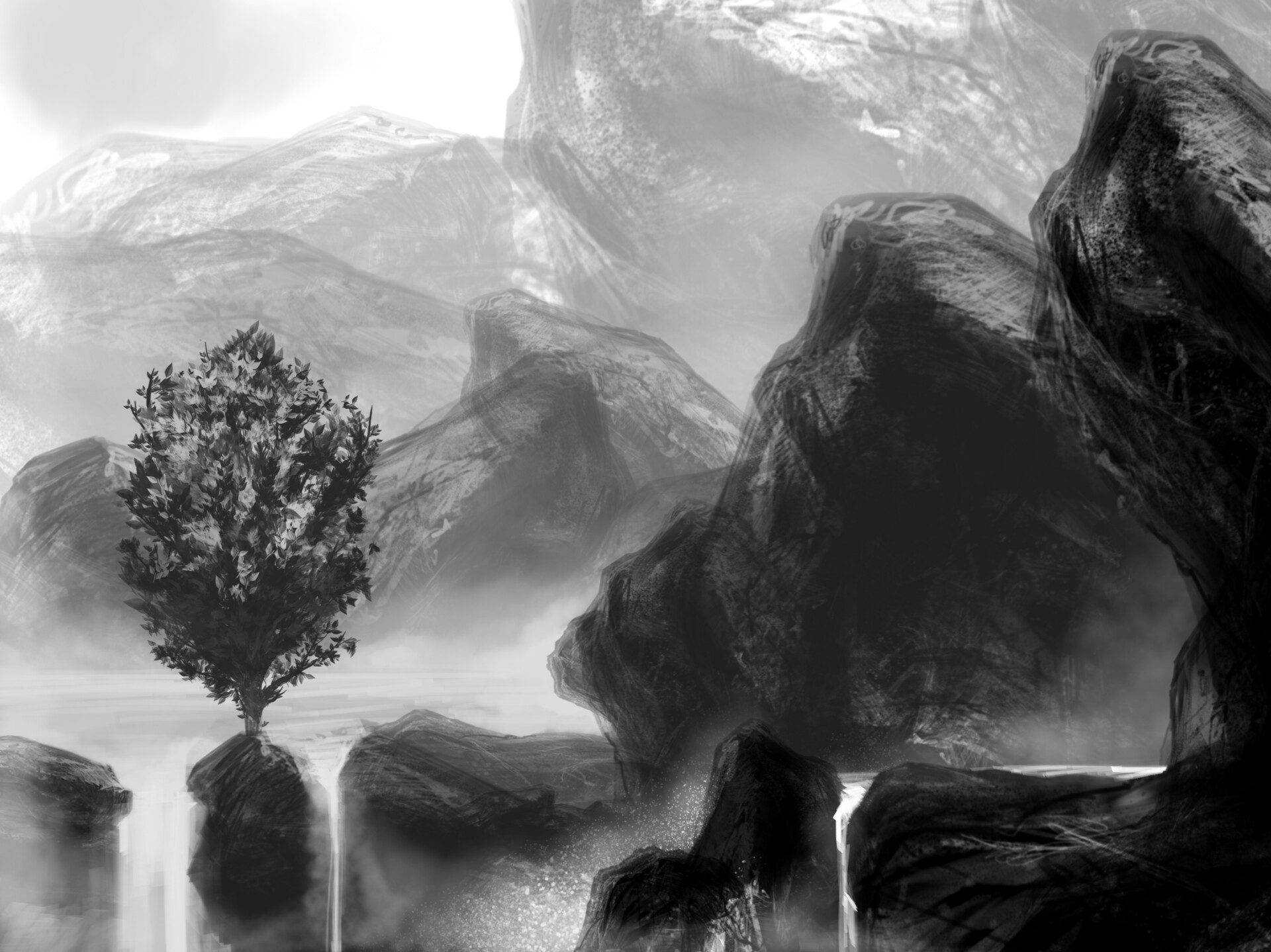ArtStation - Natural Landscapes Studies