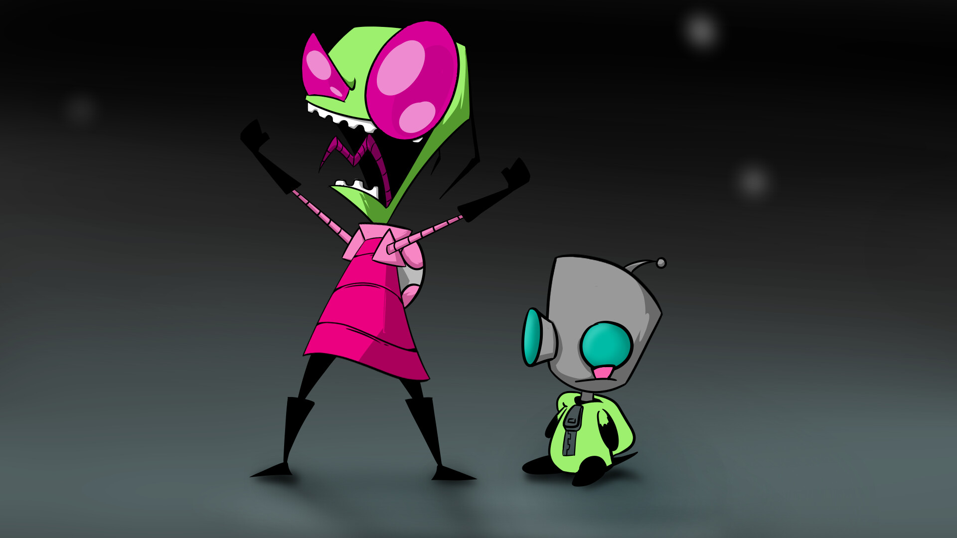 ArtStation - Invader Zim and Gir