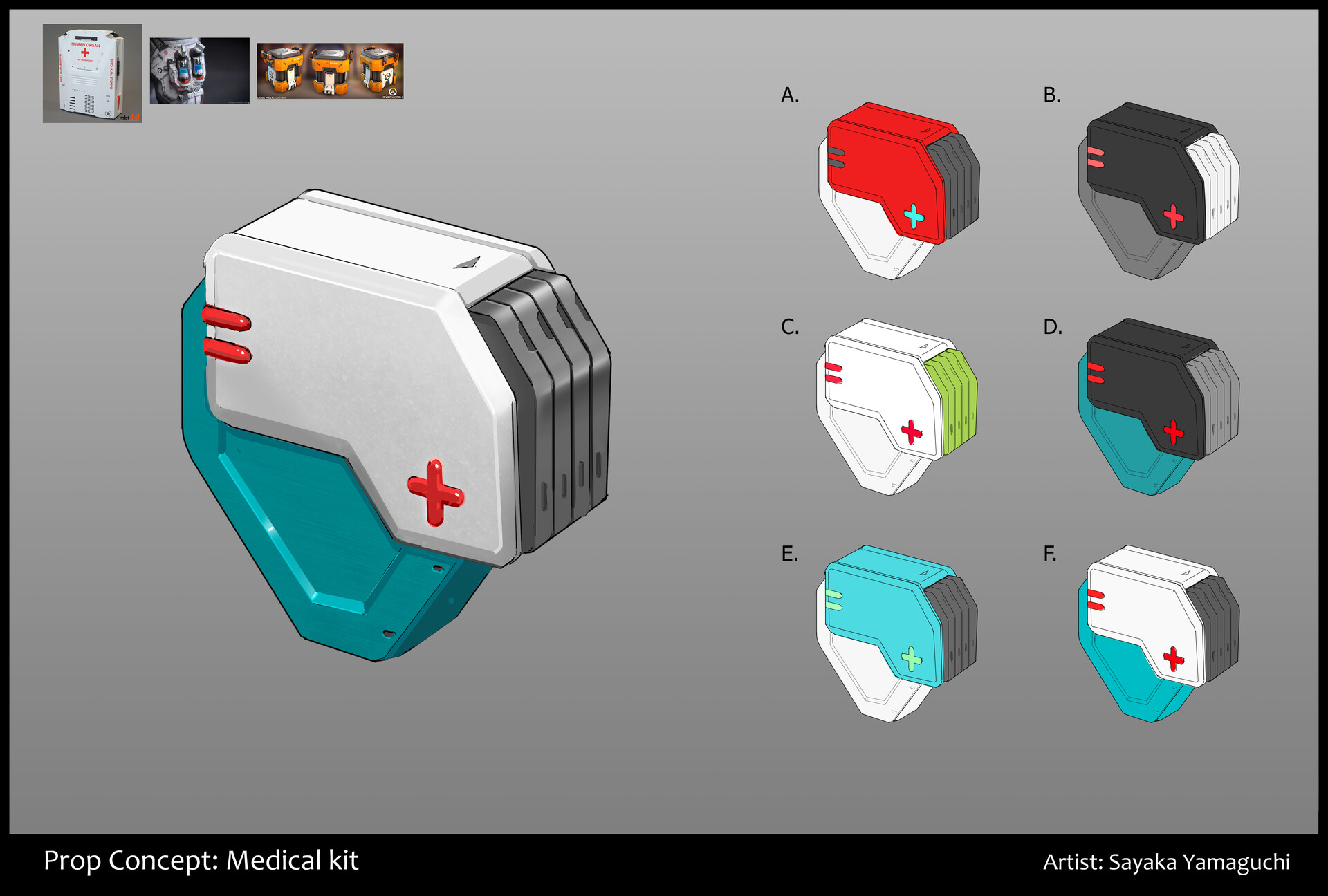 ArtStation - Prop Concept: Medical Kit