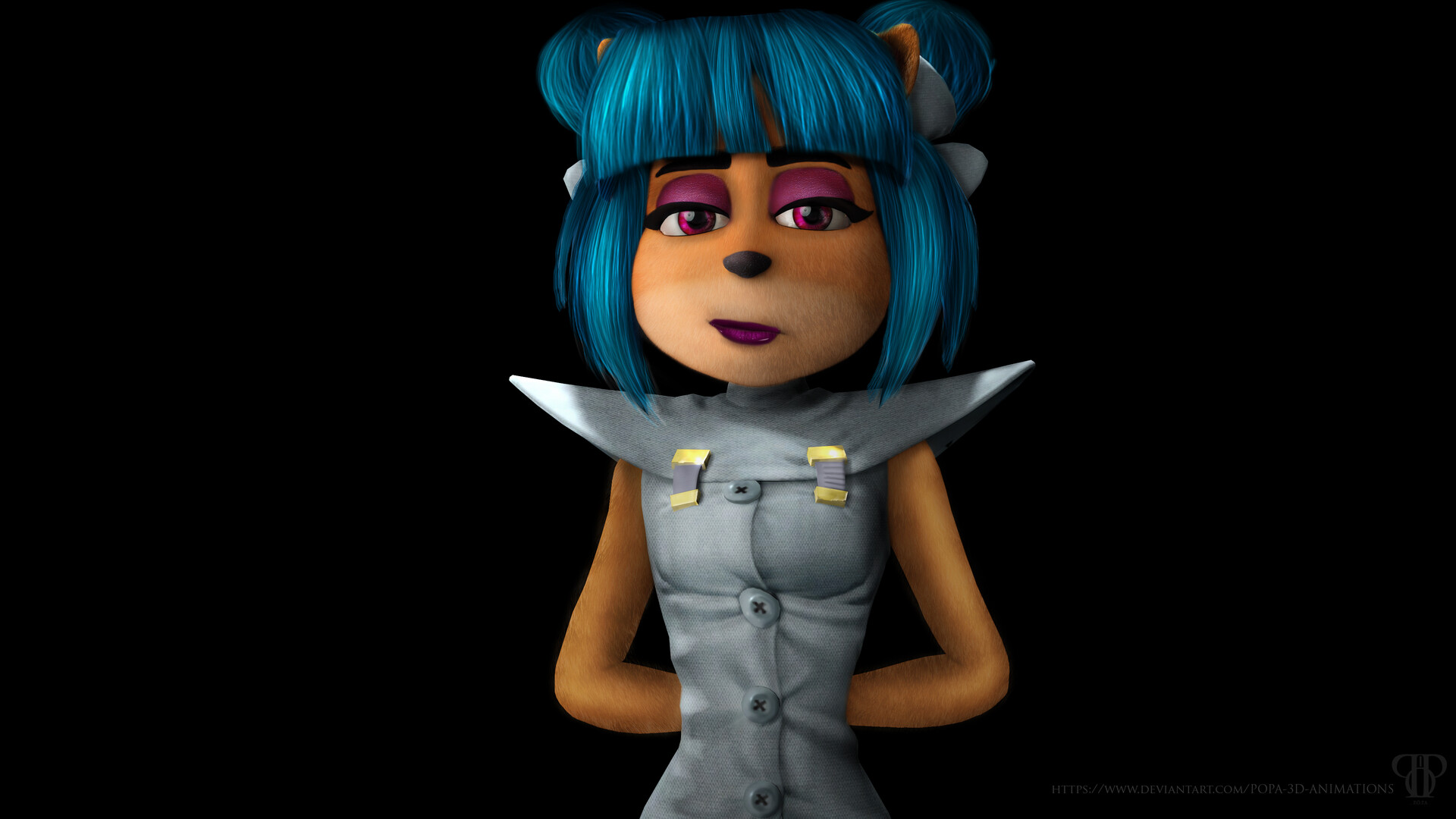 ArtStation - Megumi Bandicoot Render SFM