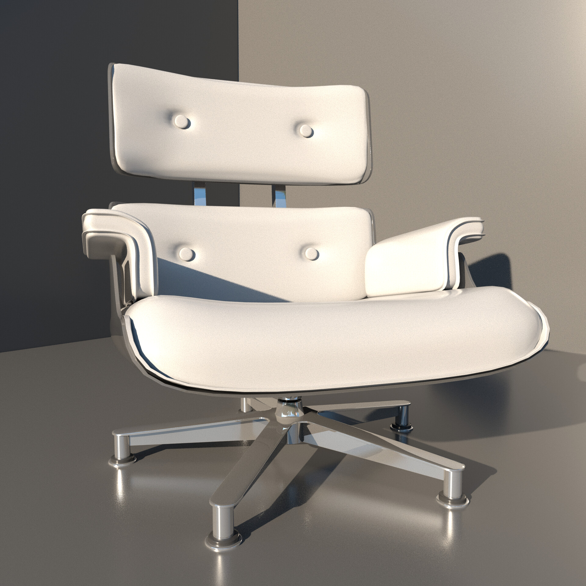 ArtStation - Eames Lounge Chair