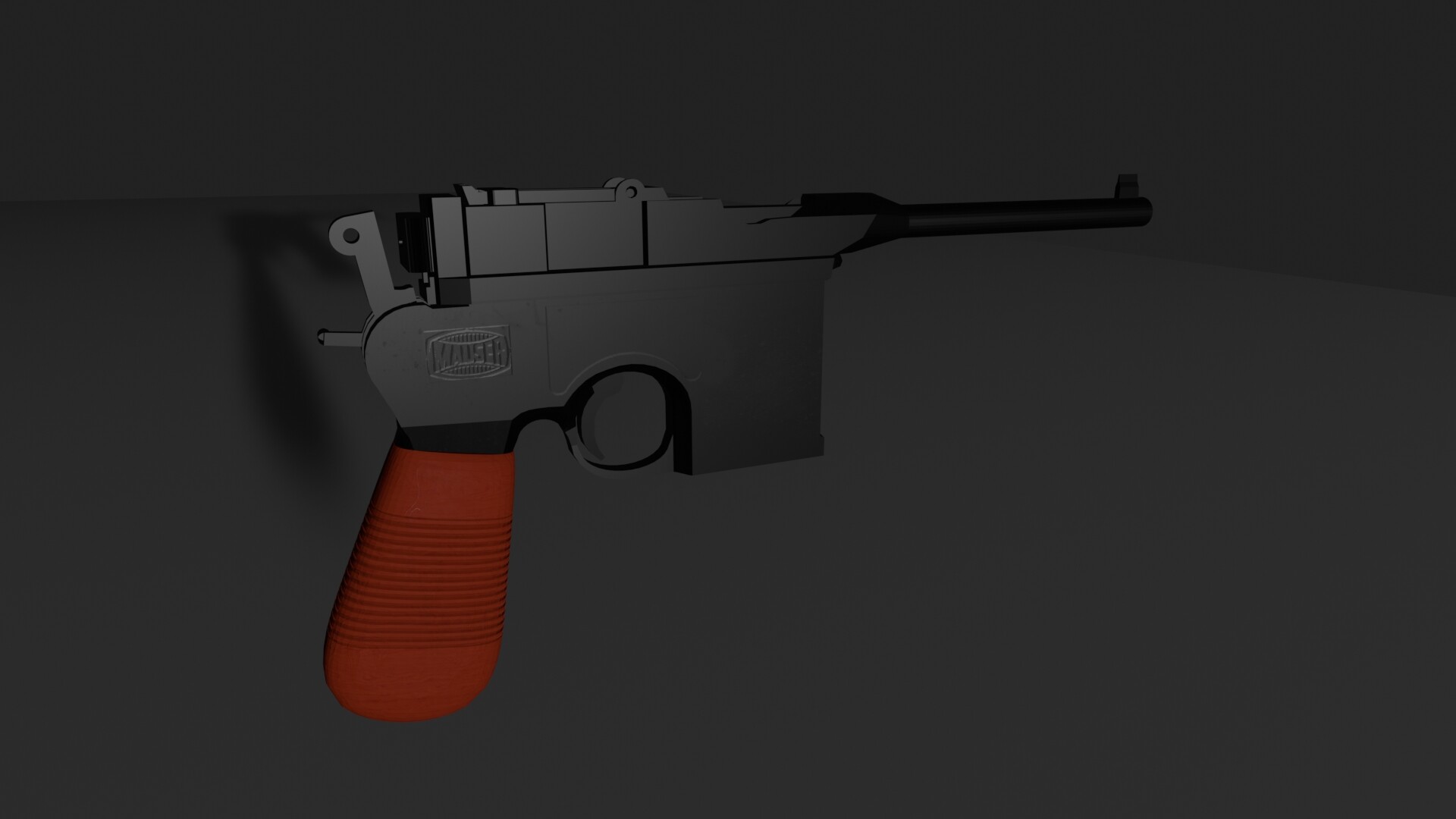ArtStation - A Mauser C96 Model,