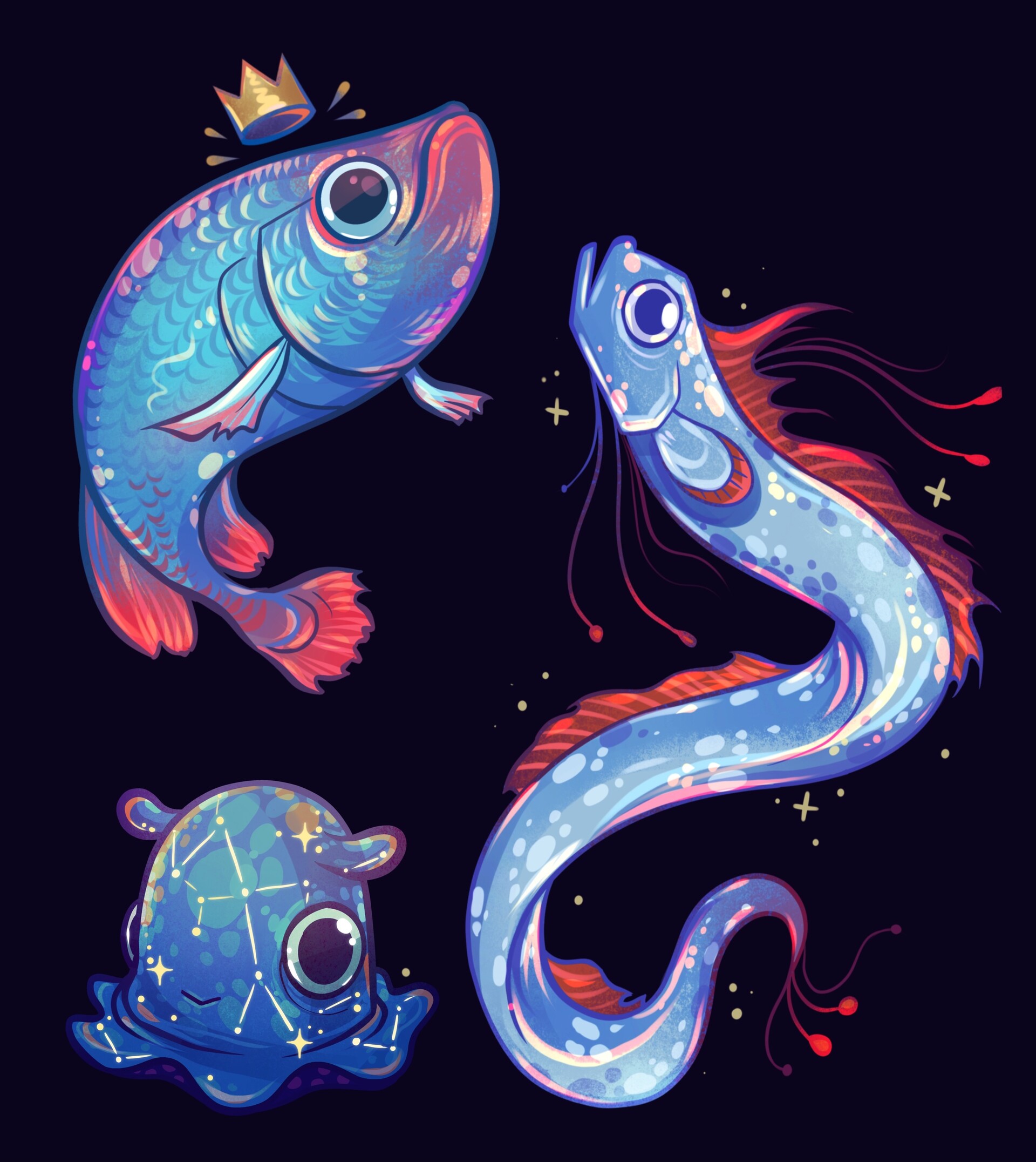 ArtStation - Rare Sea Creatures