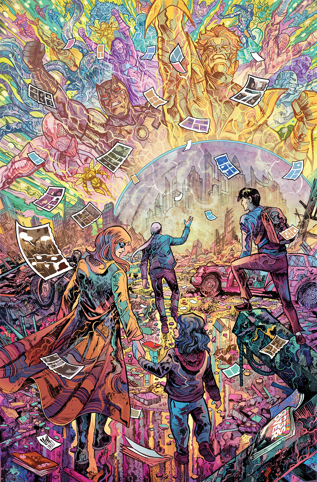 ArtStation - CROSSOVER VARIANT COVER (IMAGE COMICS)