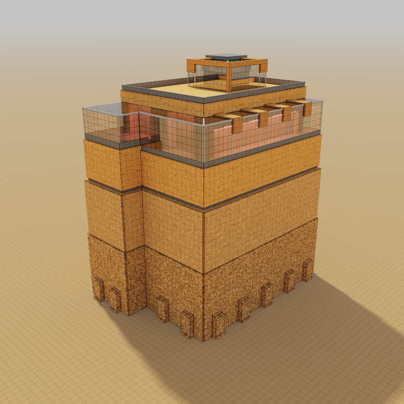 ArtStation - Desert Fort