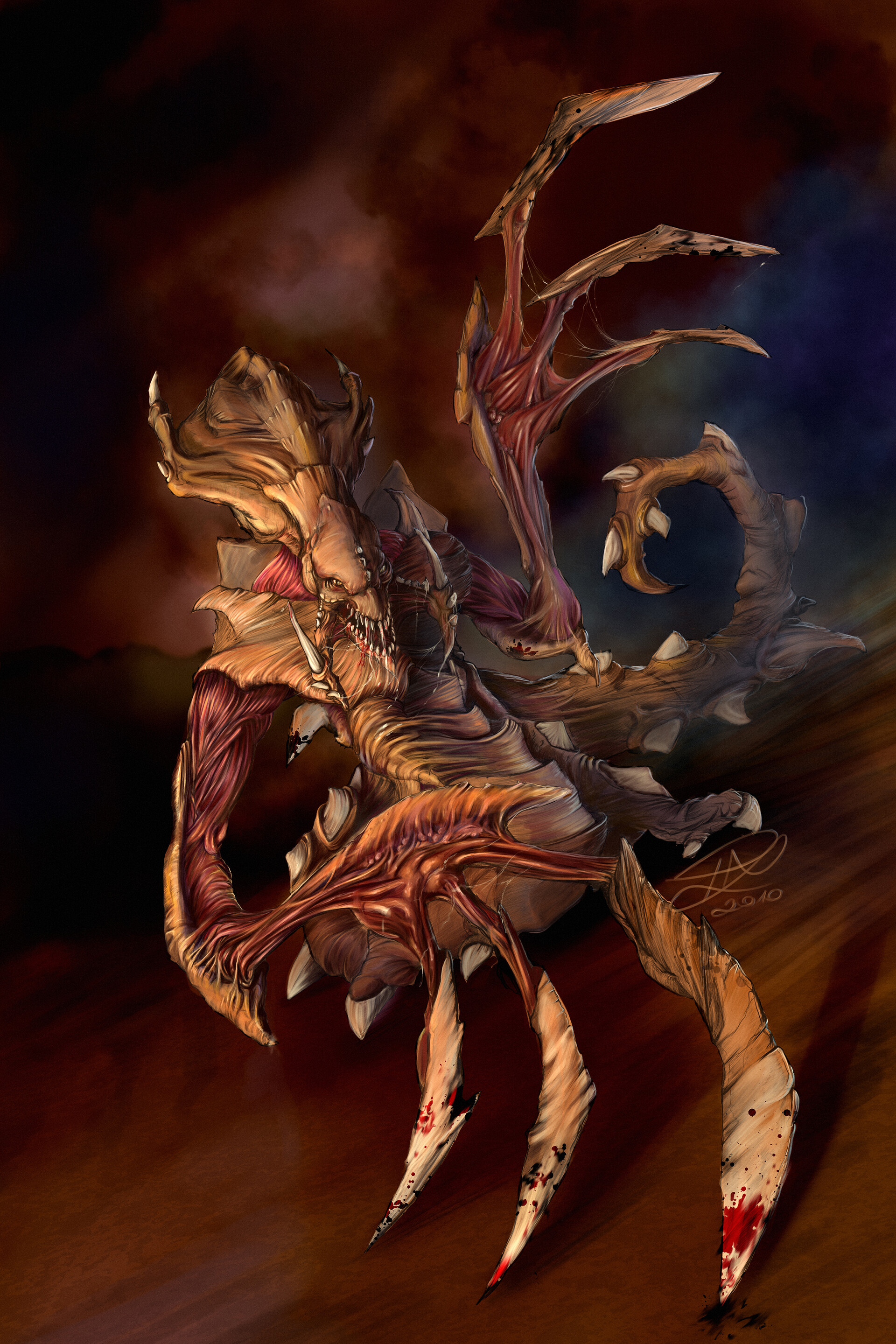 ArtStation - Hydralisk fan art