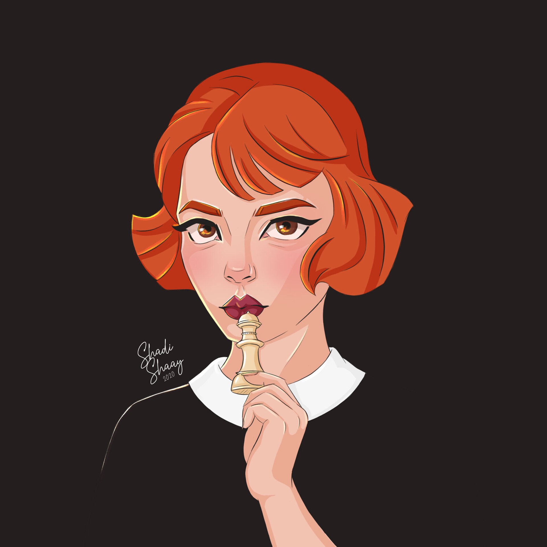 ArtStation - The Queen's Gambit