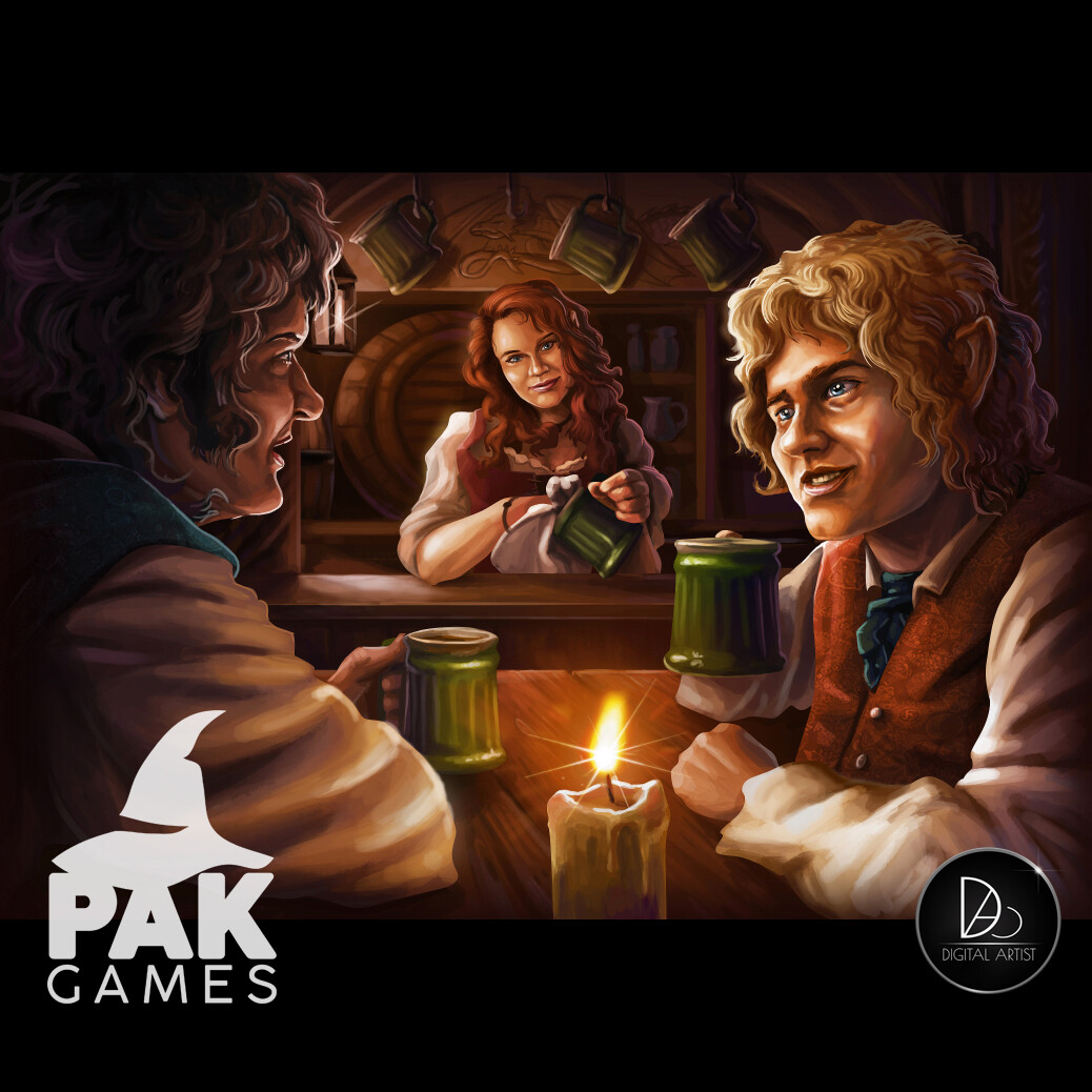 ArtStation - Hobbit Tavern