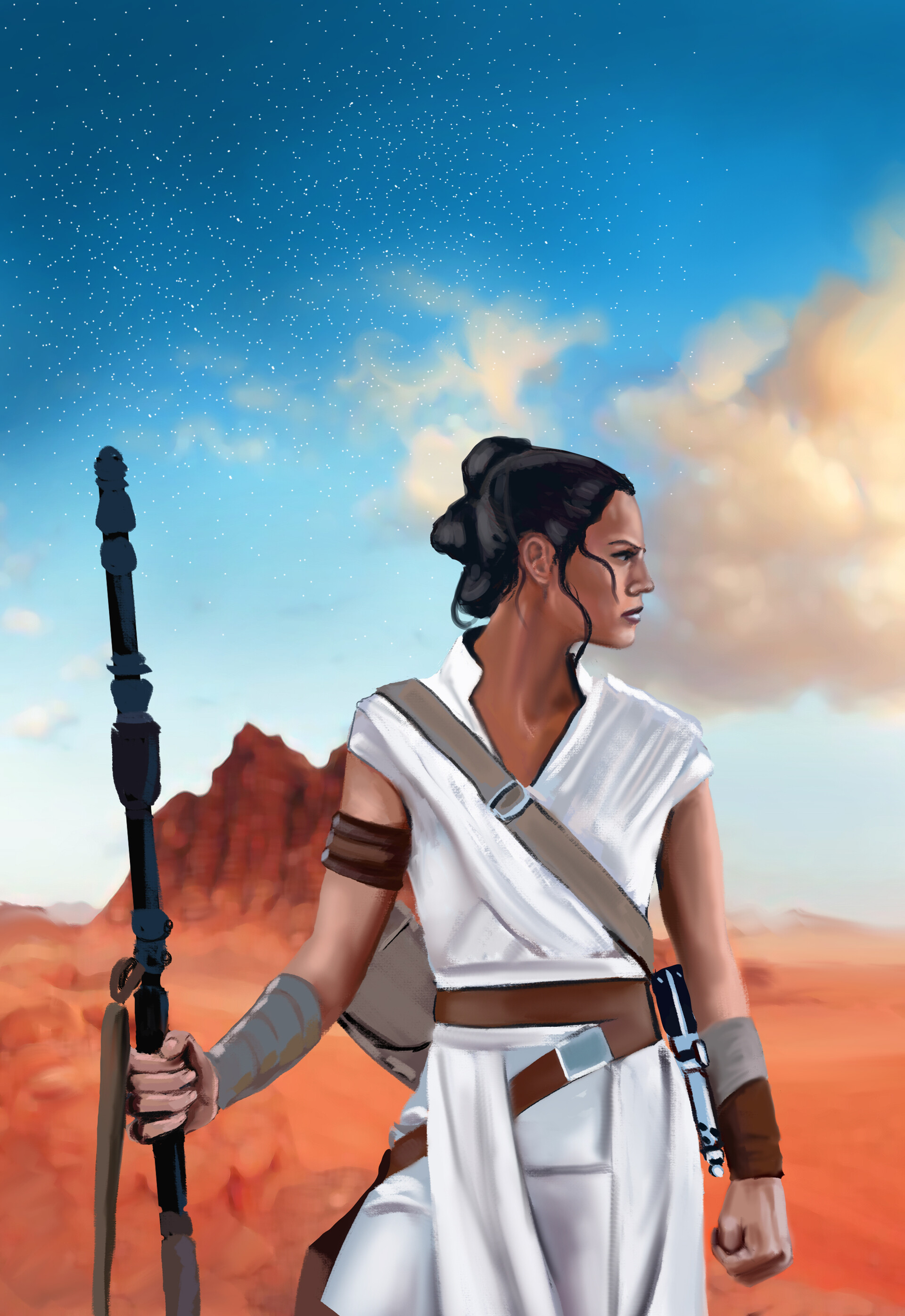 ArtStation - Rey Skywalker