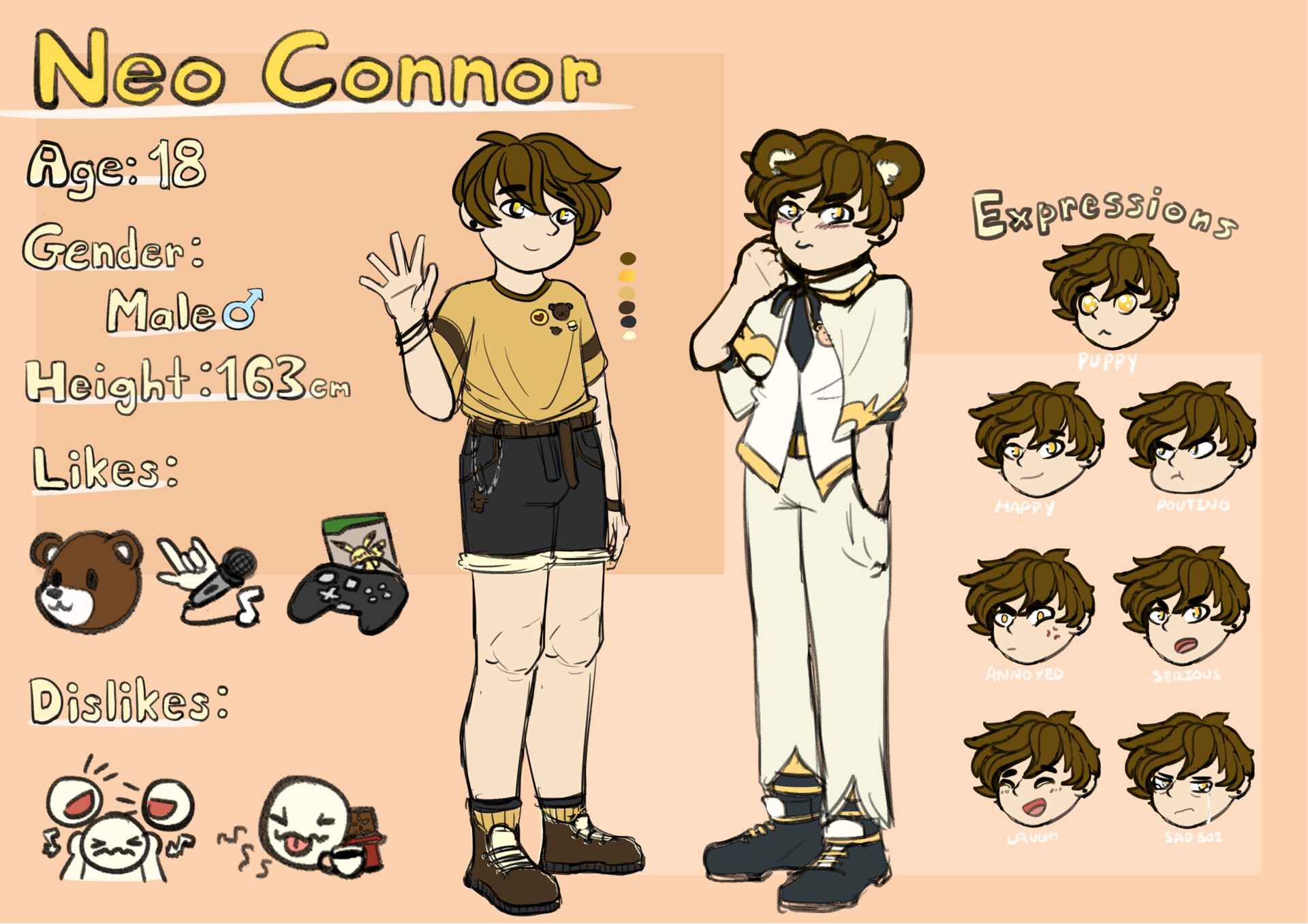 ArtStation - OC Neo Character Sheet