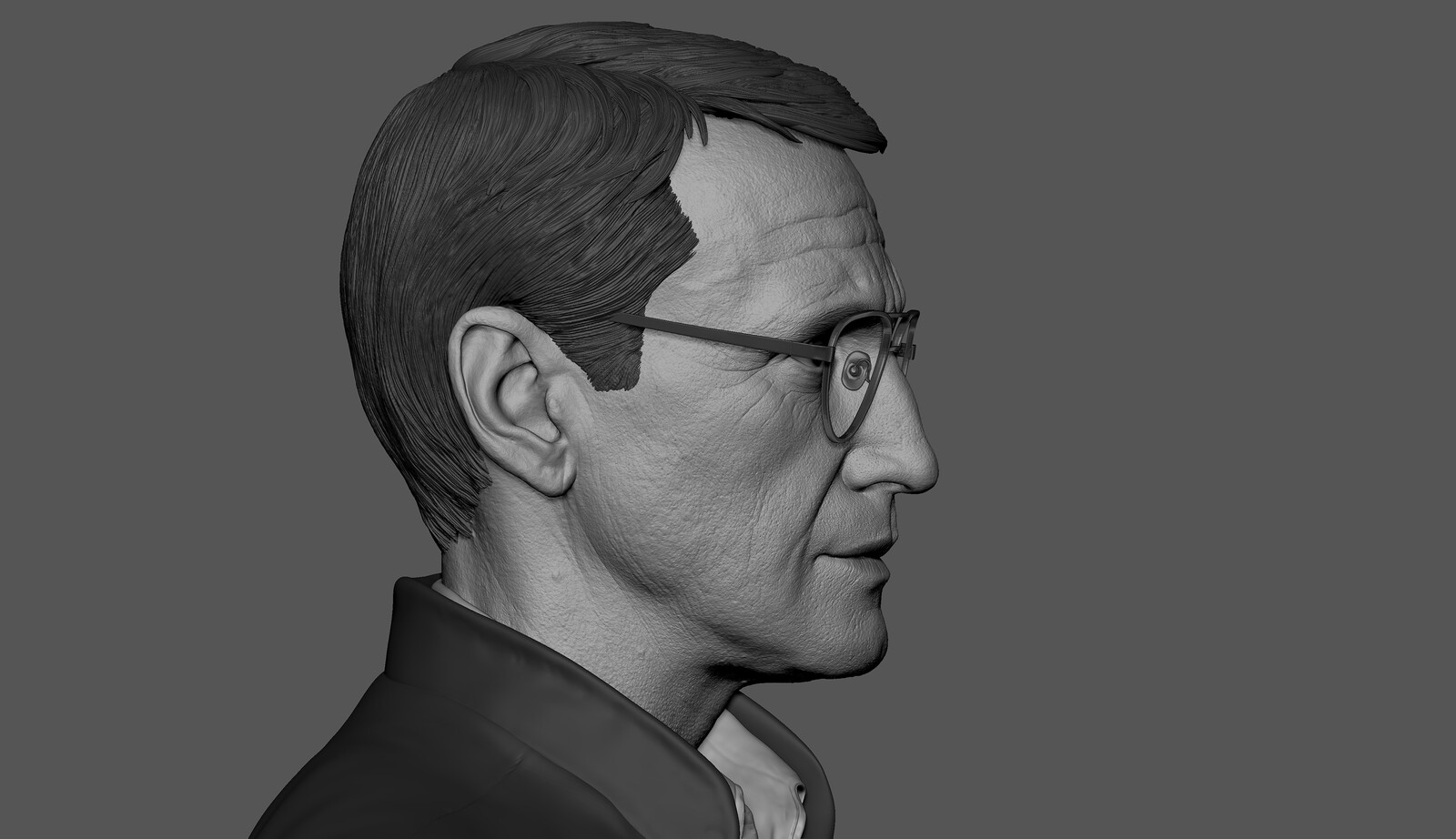 Kubisi art - Chief Brody - JAWS